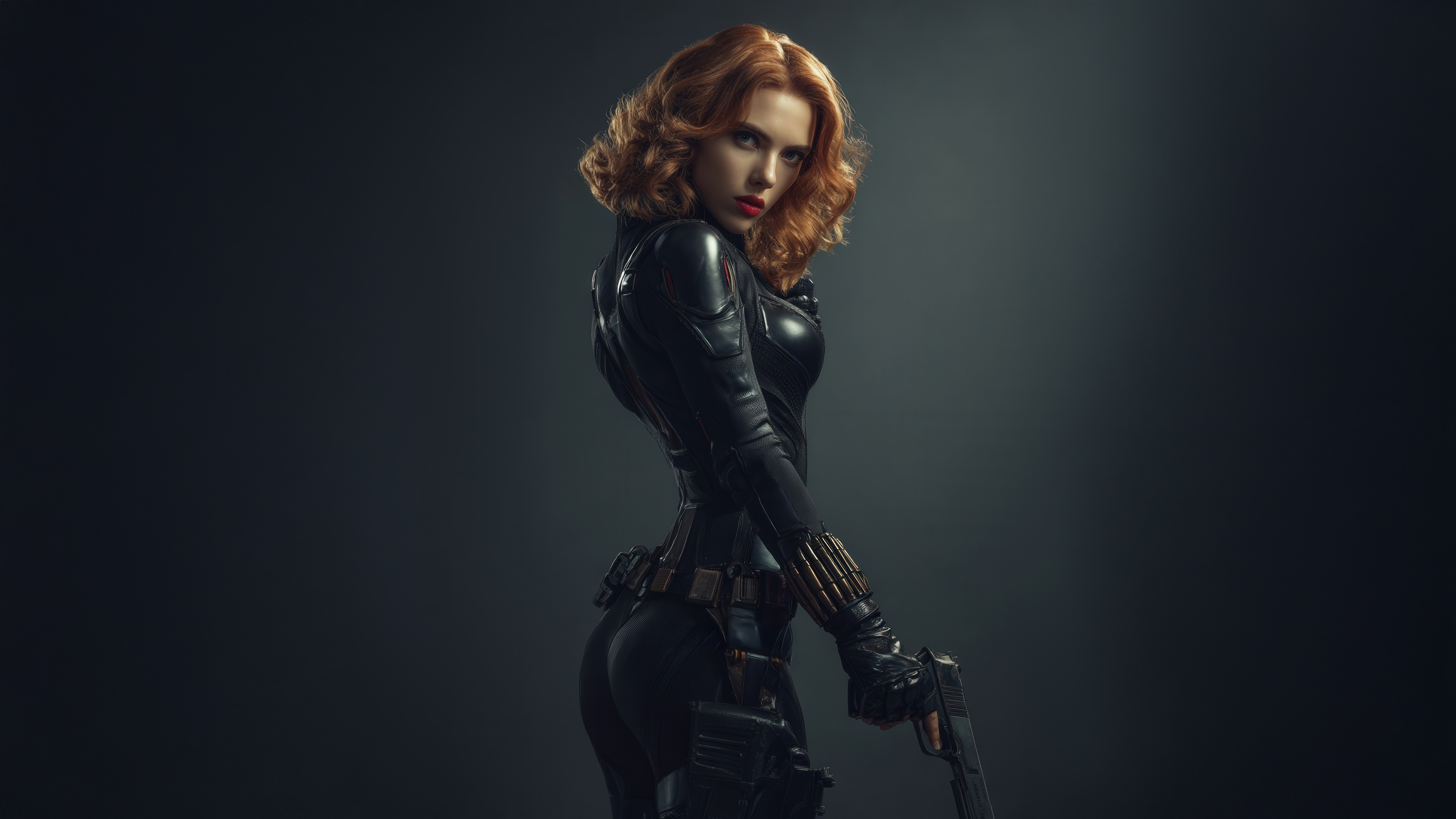 Black Widow Determination Wallpaper,HD Superheroes Wallpapers,4k ...