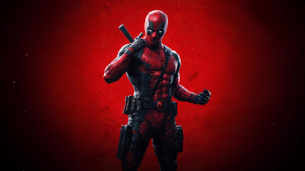 Badass Deadpool Pose Wallpaper,HD Superheroes Wallpapers,4k Wallpapers ...