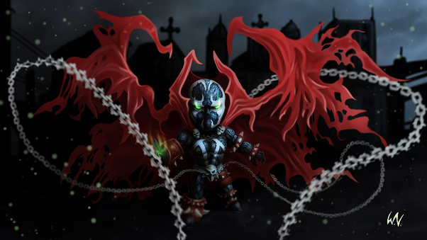 Chibi Spawn 4k Wallpaper,HD Superheroes Wallpapers,4k Wallpapers,Images ...