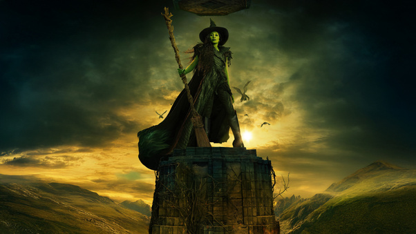 Elphaba In Wicked For Good 2025 Wallpaper,HD Movies Wallpapers,4k ...