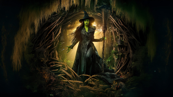 Elphaba In Wicked For Good 4dx Wallpaper,HD Movies Wallpapers,4k ...