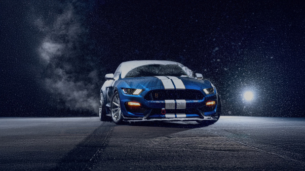 Ford Mustang In The Snow Wallpaper,HD Cars Wallpapers,4k Wallpapers ...