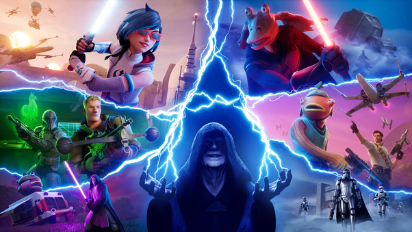 Fortnite Star Wars Galactic Battle Battle Royale Wallpaper,HD Games ...