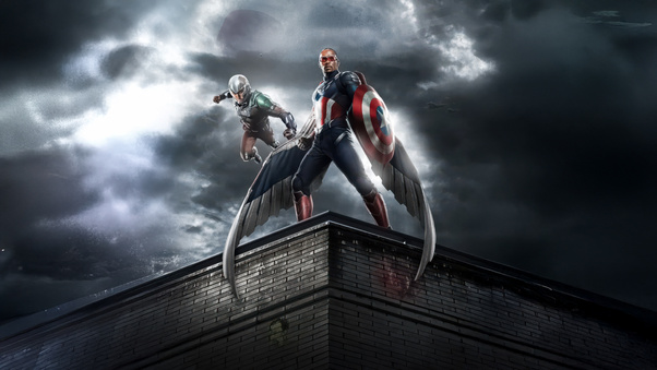 Joaquin Torres Falcon X Captain America Wallpaper,HD Superheroes ...