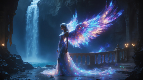 Radiance Of The Dawn Angel Wallpaper,HD Artist Wallpapers,4k Wallpapers ...