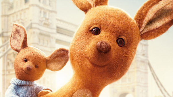 Roo And Kanga In Christopher Robin Movie 4k Wallpaper,HD Movies ...