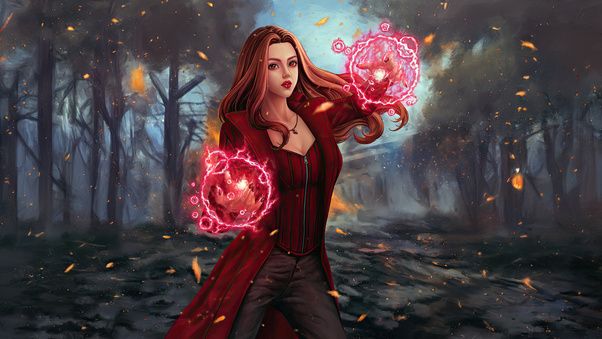 Scarlet Witch Ultimate Wallpaper,HD Superheroes Wallpapers,4k ...