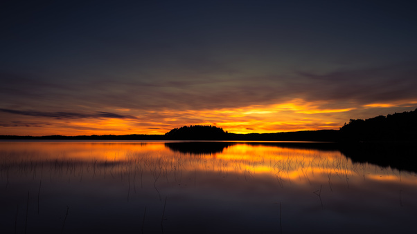 Sunset Evening Light Gap 5k Wallpaper,HD Nature Wallpapers,4k ...