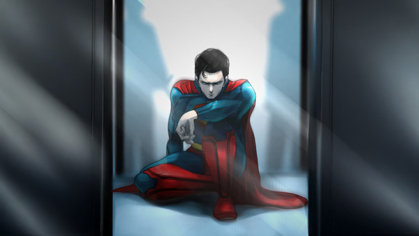 Superman Trapped In Mirror Cage Wallpaper,HD Superheroes Wallpapers,4k ...