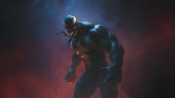 Venom Ready To Strike Wallpaper,HD Superheroes Wallpapers,4k Wallpapers ...