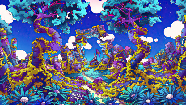 Wonderland II Wallpaper,HD Artist Wallpapers,4k Wallpapers,Images ...