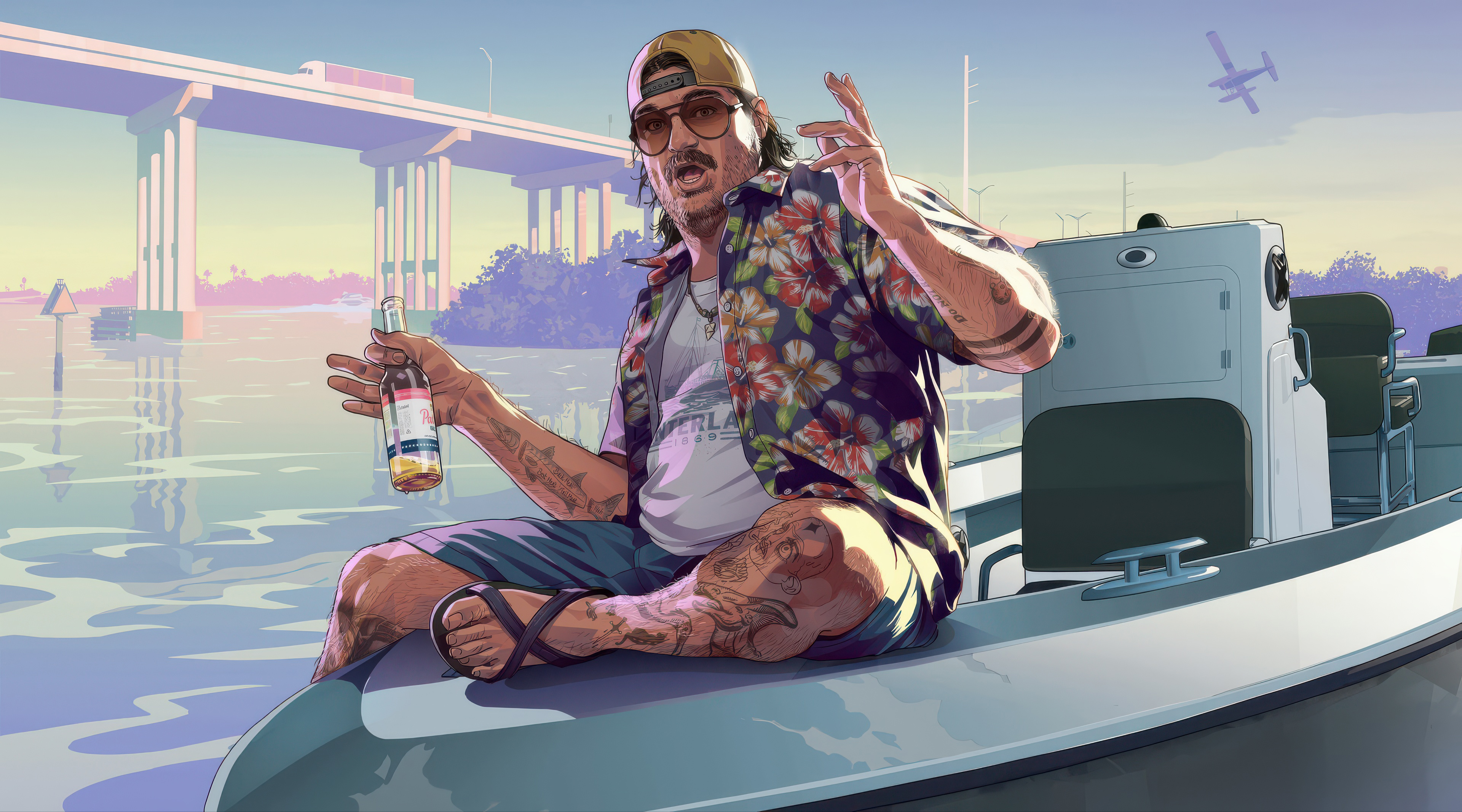 Cal Hampton In Gta 6 Wallpaper,HD Games Wallpapers,4k Wallpapers,Images ...