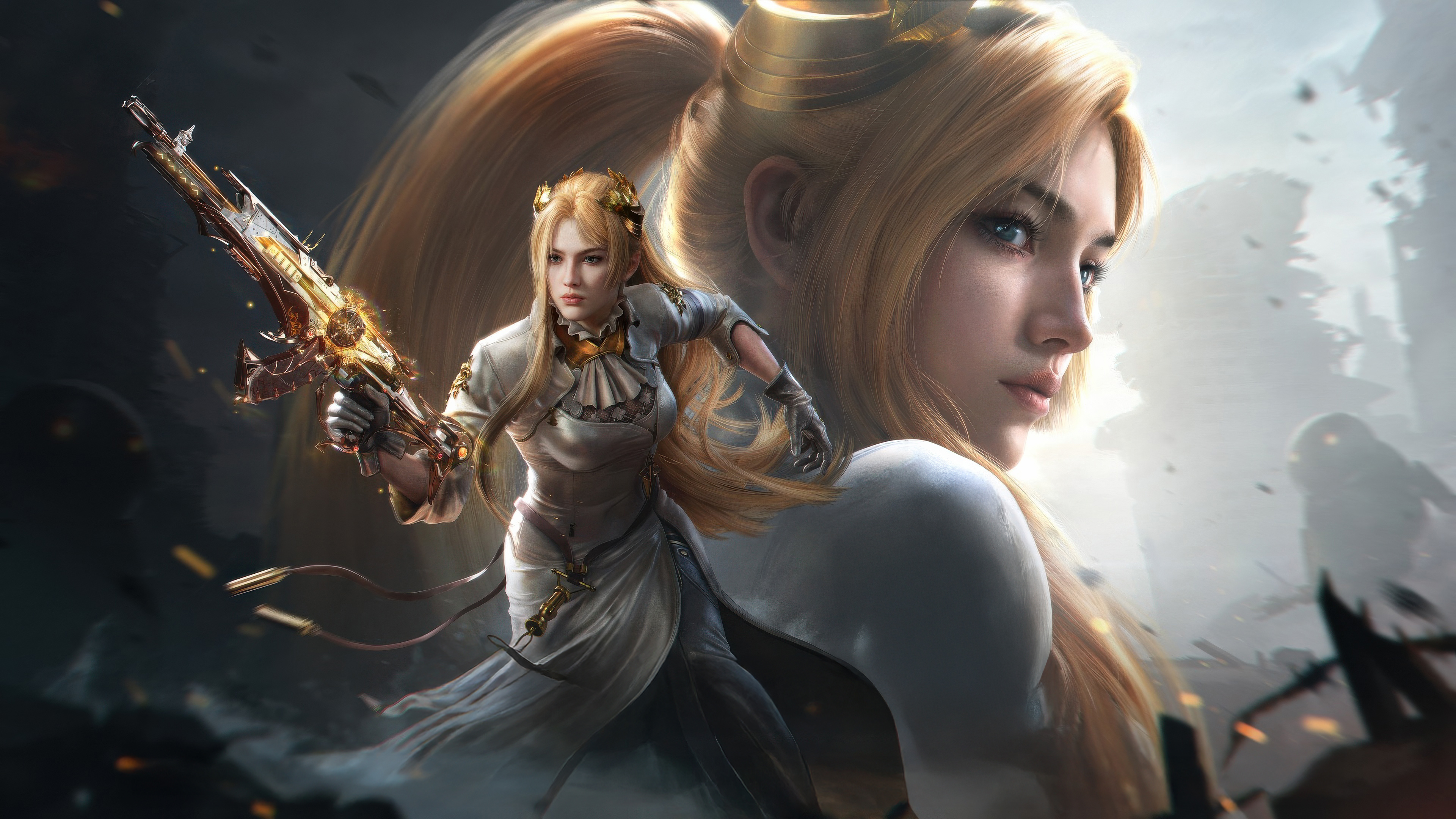 Call Of Duty Mobile X Nier Automata 4k Wallpaper,HD Games Wallpapers,4k ...