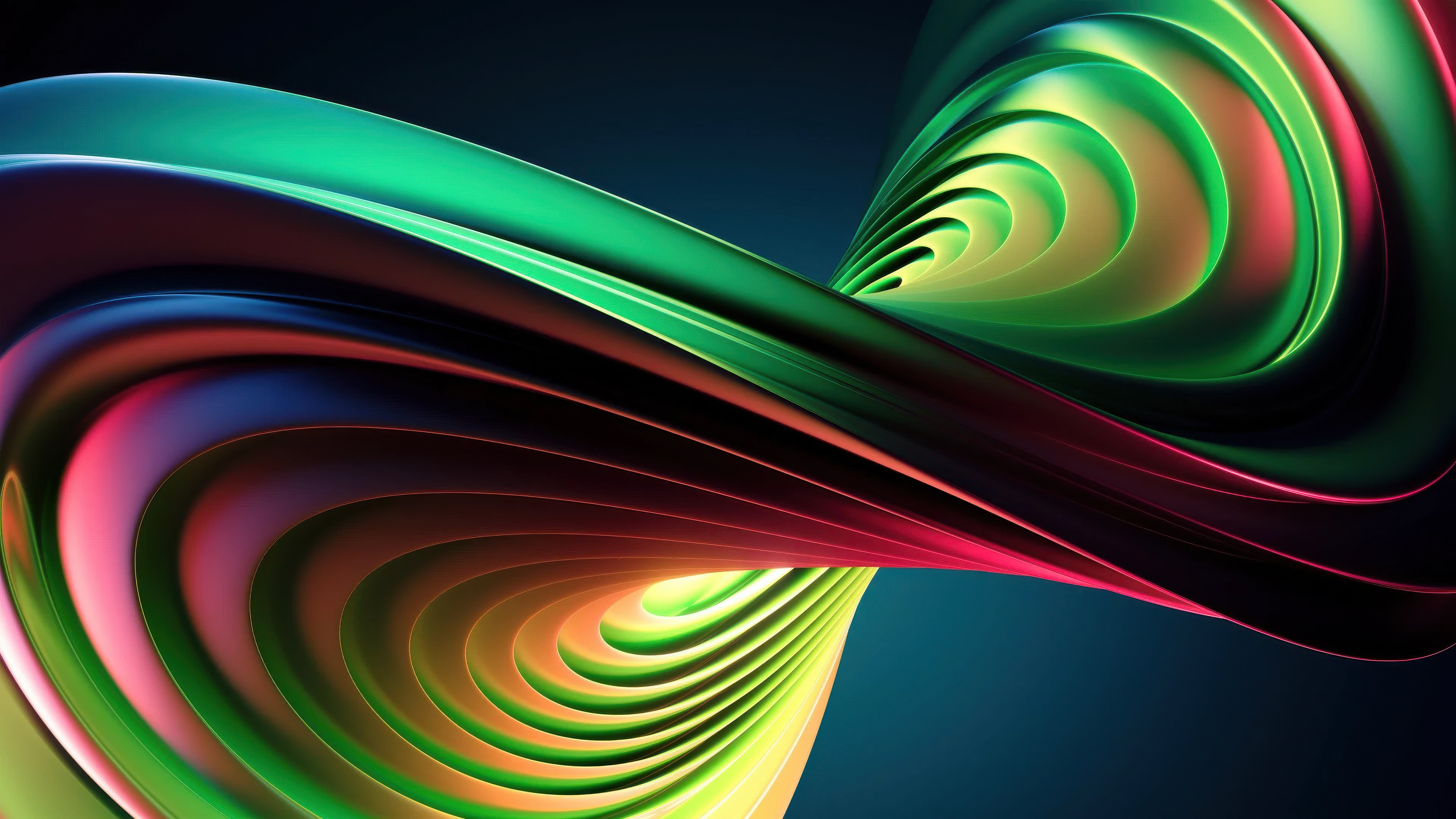 Colorful 3d Spiral Tunnel Wallpaper,HD Abstract Wallpapers,4k ...