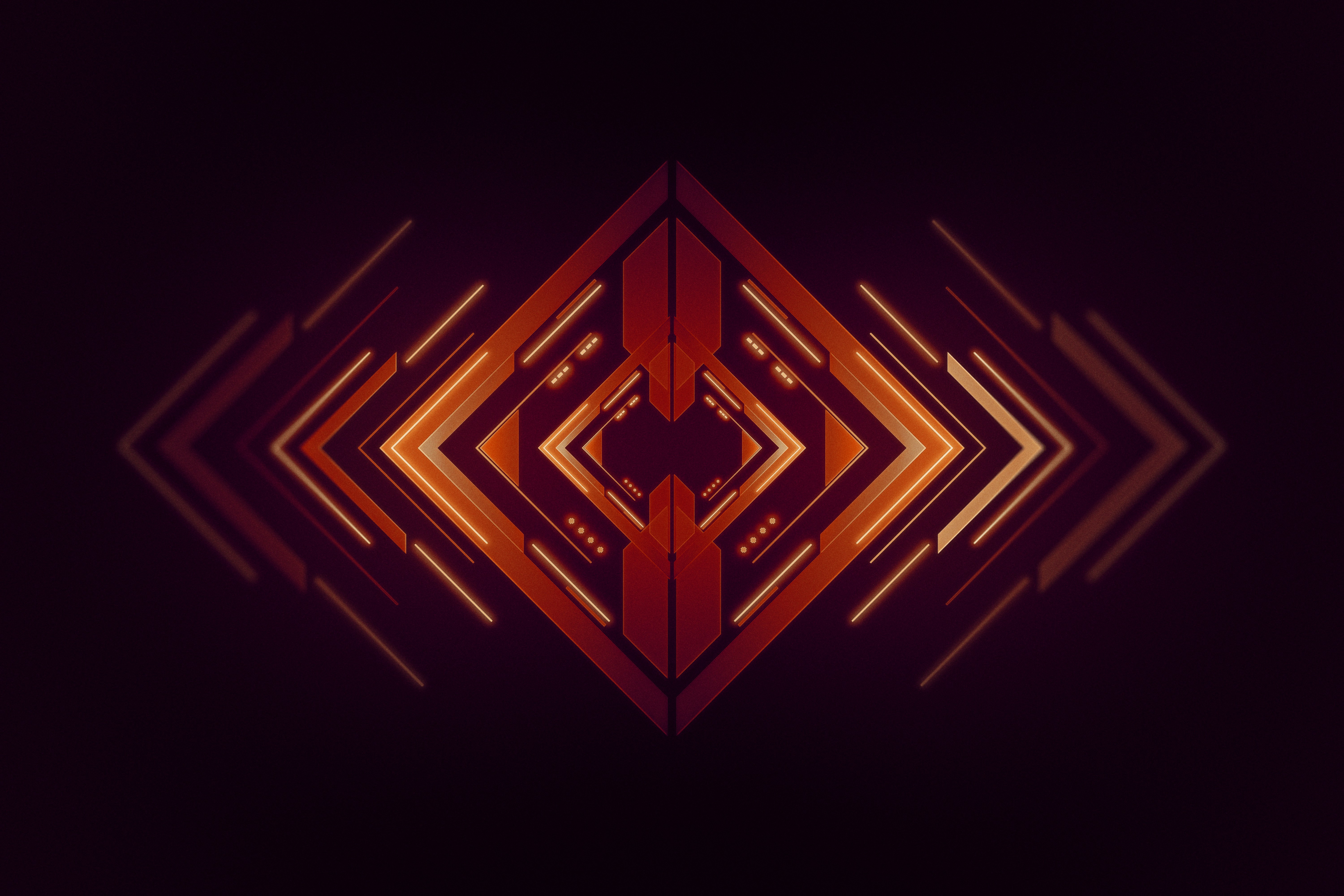 Dark Orange And Red Abstract Pattern Wallpaper,HD Abstract Wallpapers ...
