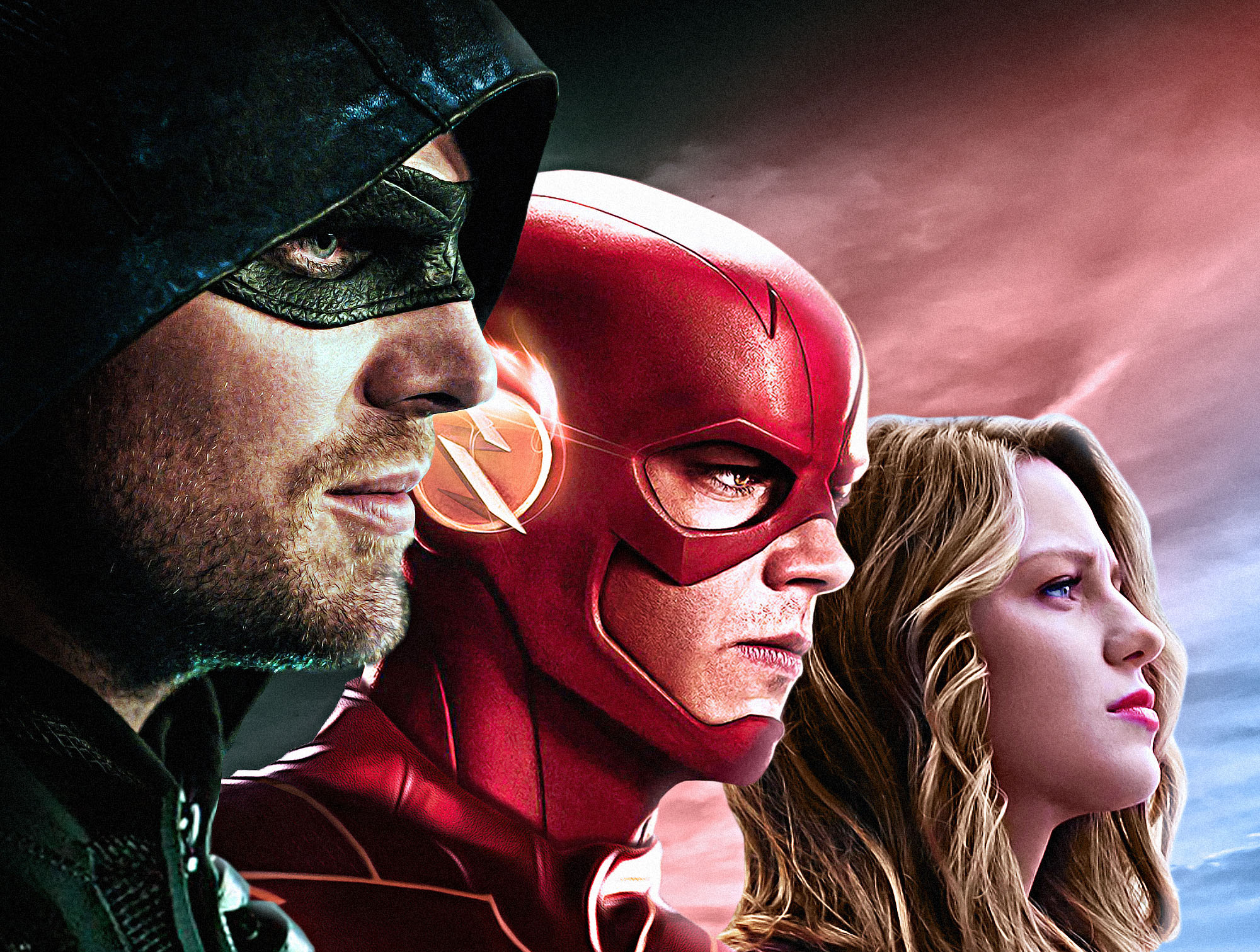 2560x1700 Dc Tv Arrow Flash Supergirl Chromebook Pixel HD 4k Wallpapers Images Backgrounds 