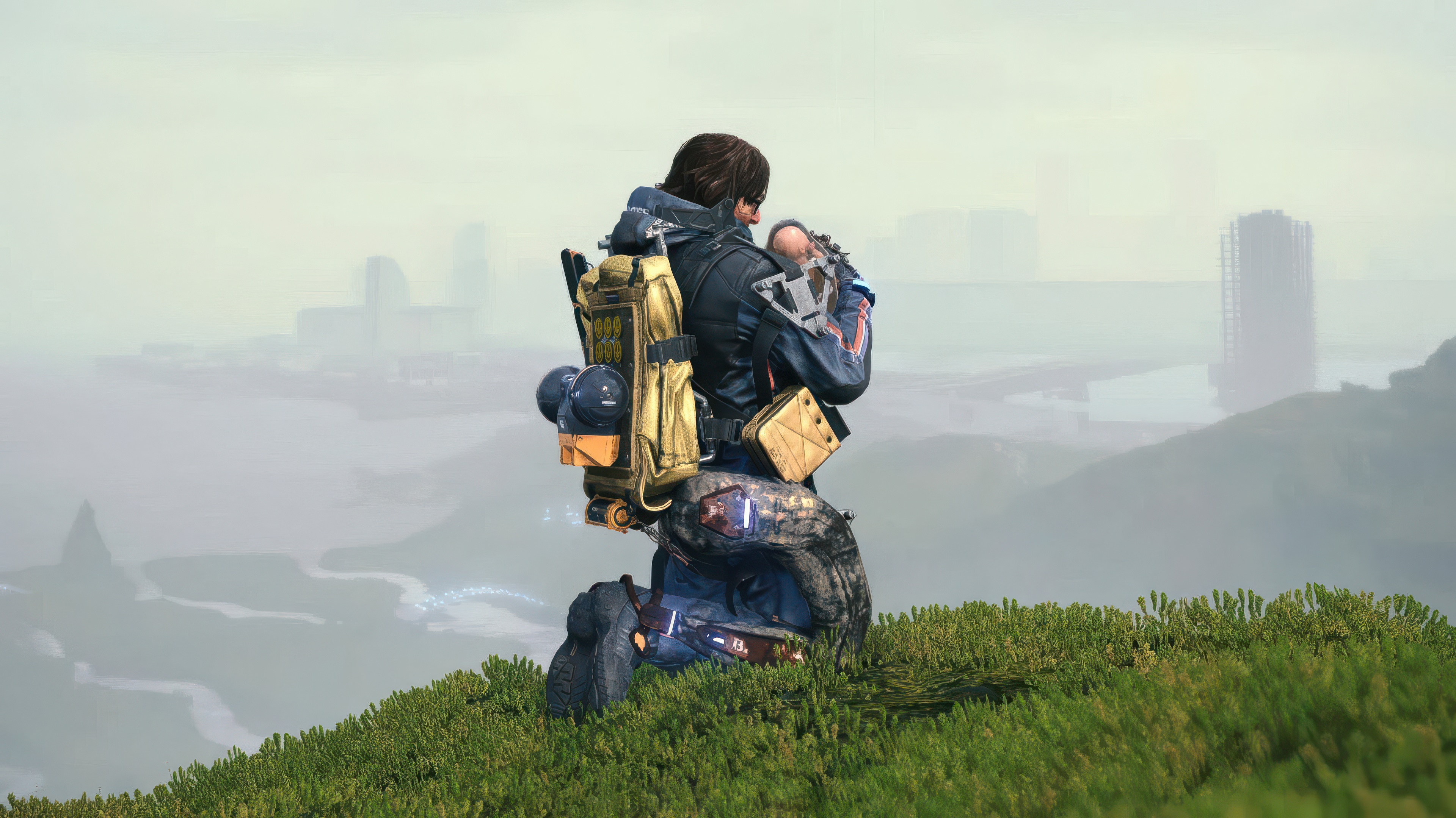 Death Stranding 2 On The Beach Footprints Beyond Time Wallpaper,HD Games Wallpapers,4k ...