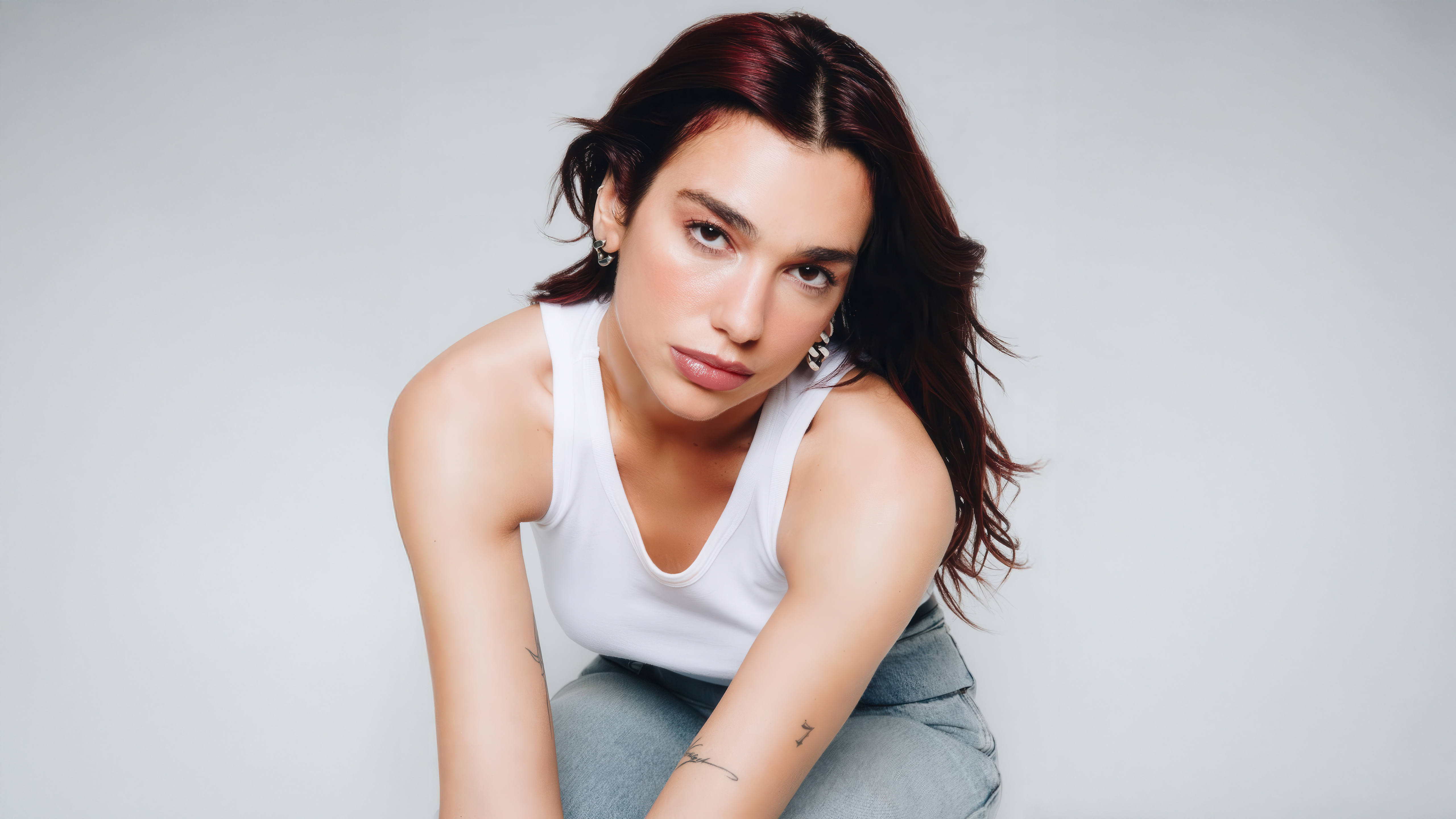 Dua Lipa Ysl Beauty Loveshine Campaign 2025 Wallpaper,HD Celebrities Wallpapers,4k Wallpapers ...