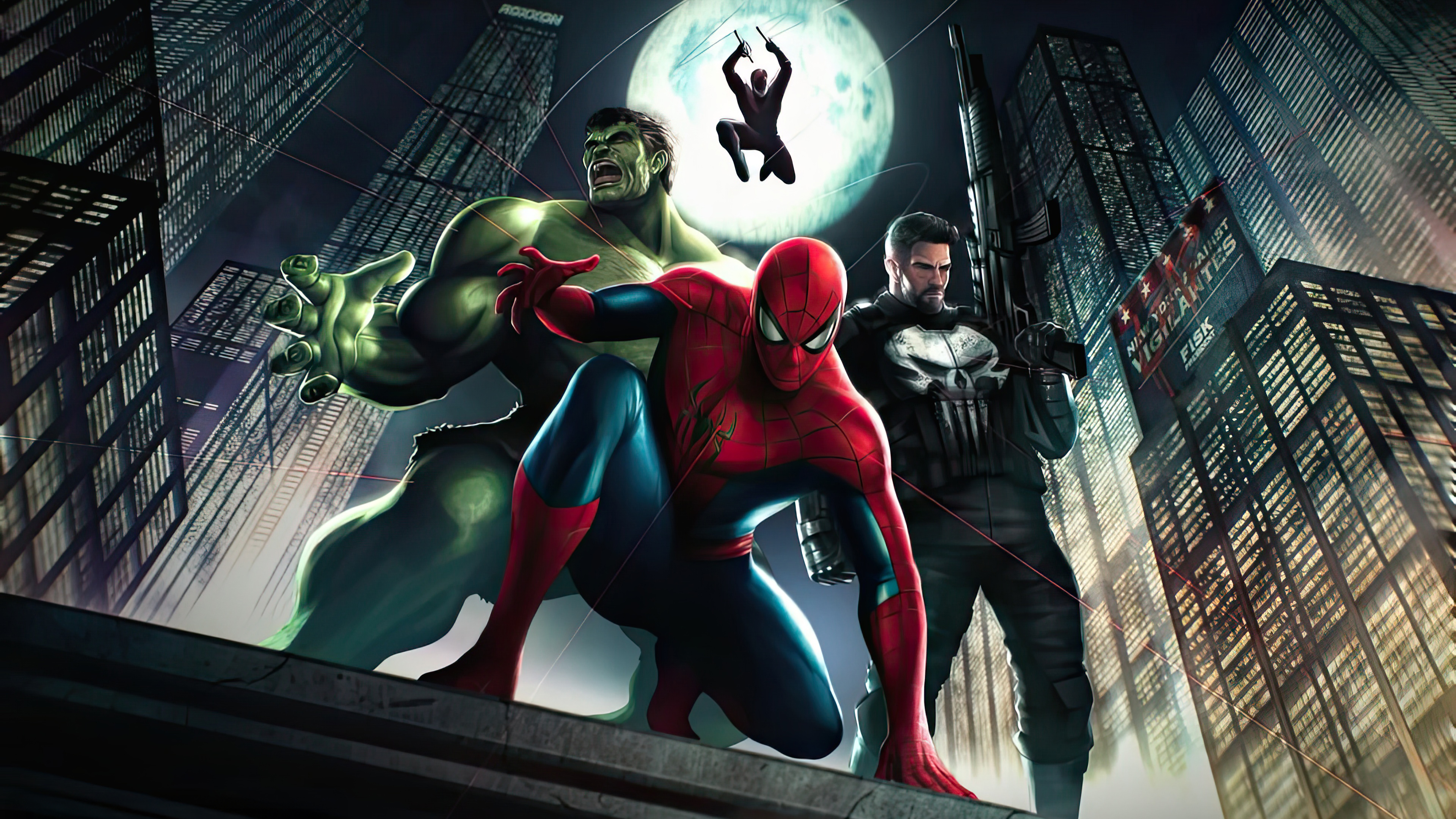 Epic Marvel Heroes United Wallpaper,HD Superheroes Wallpapers,4k ...