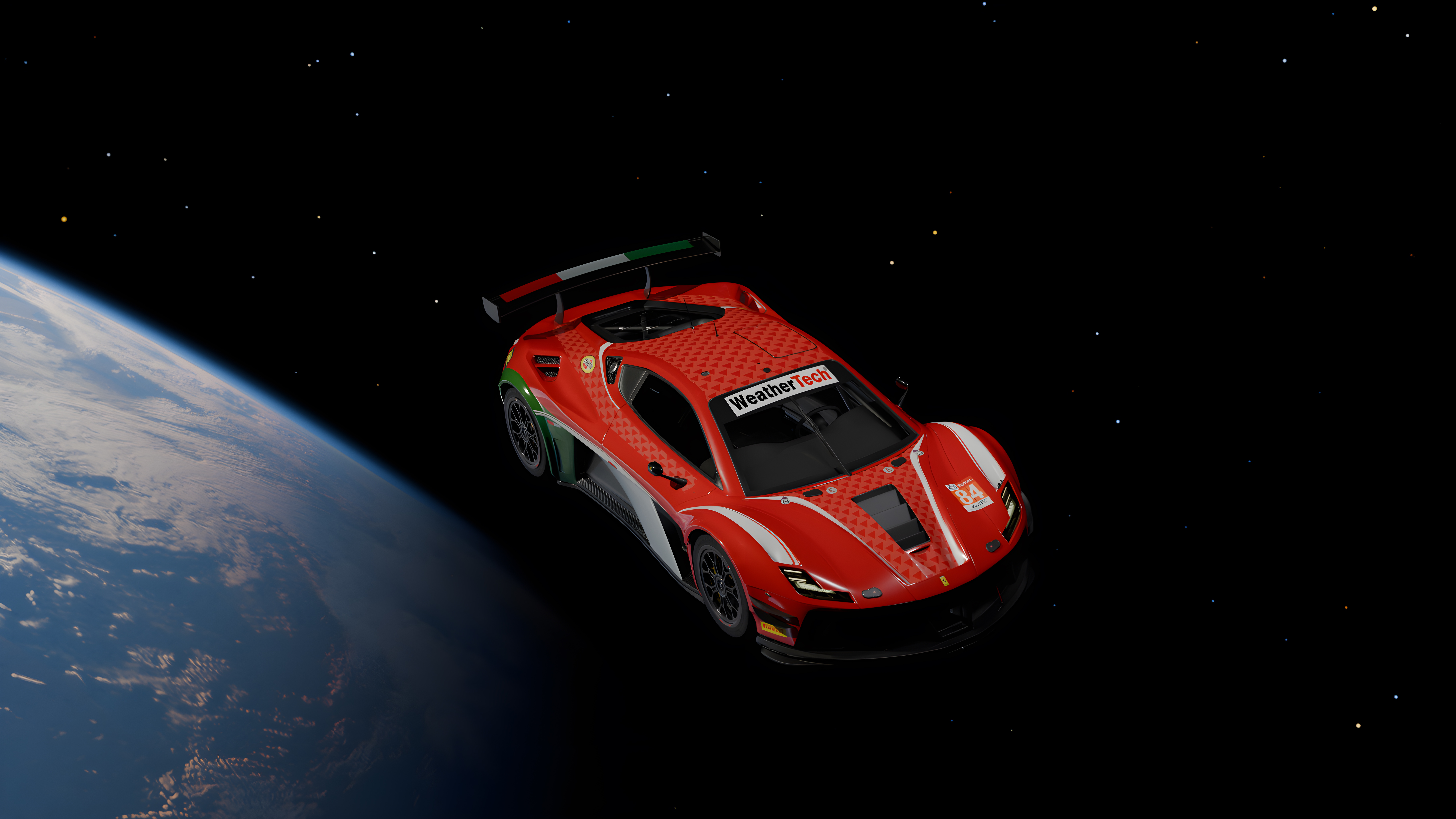 Ferrari In Space 8k Wallpaper,HD Cars Wallpapers,4k Wallpapers,Images ...