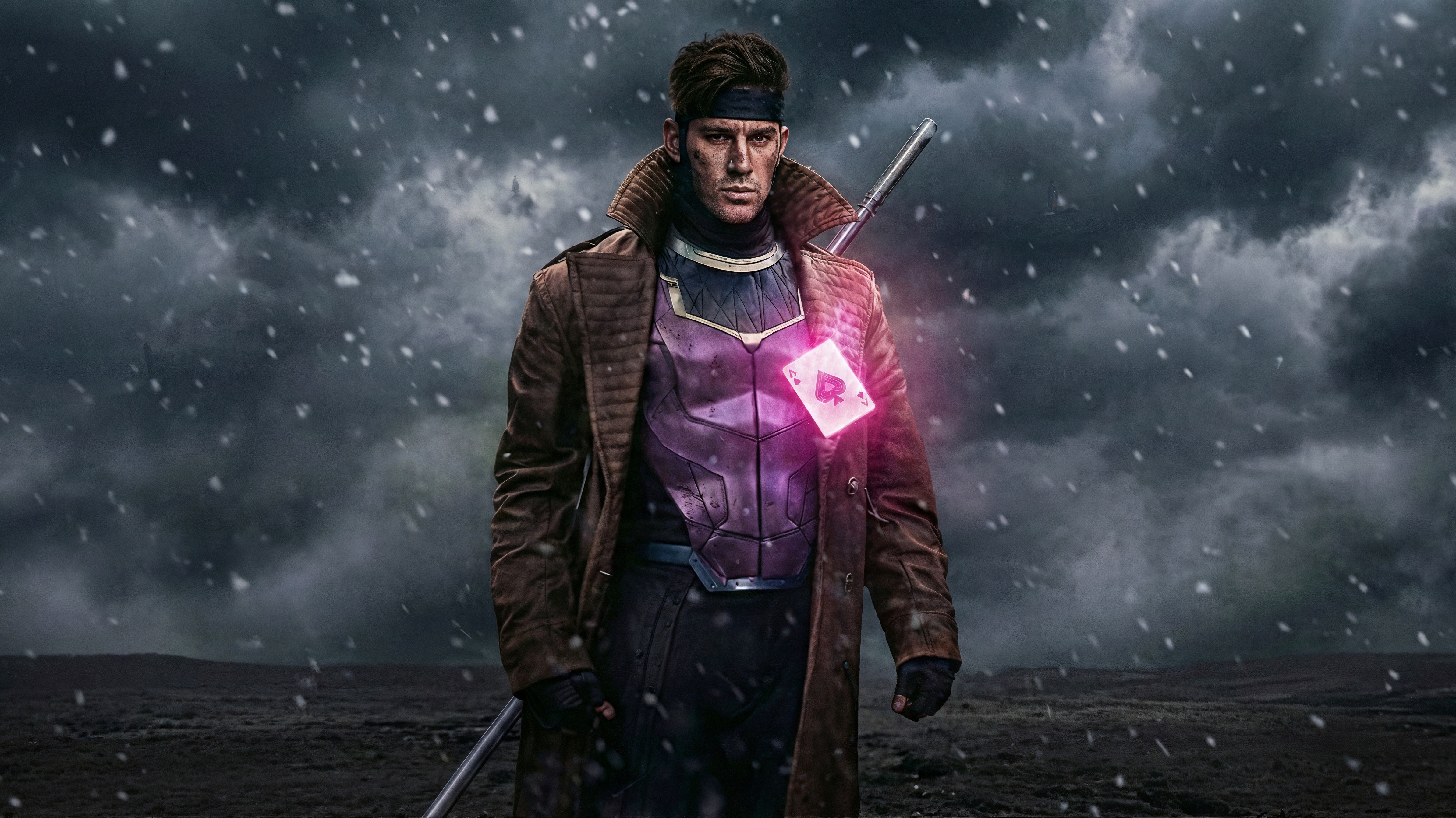 Gambit Charged And Charming Wallpaper,HD Superheroes Wallpapers,4k ...