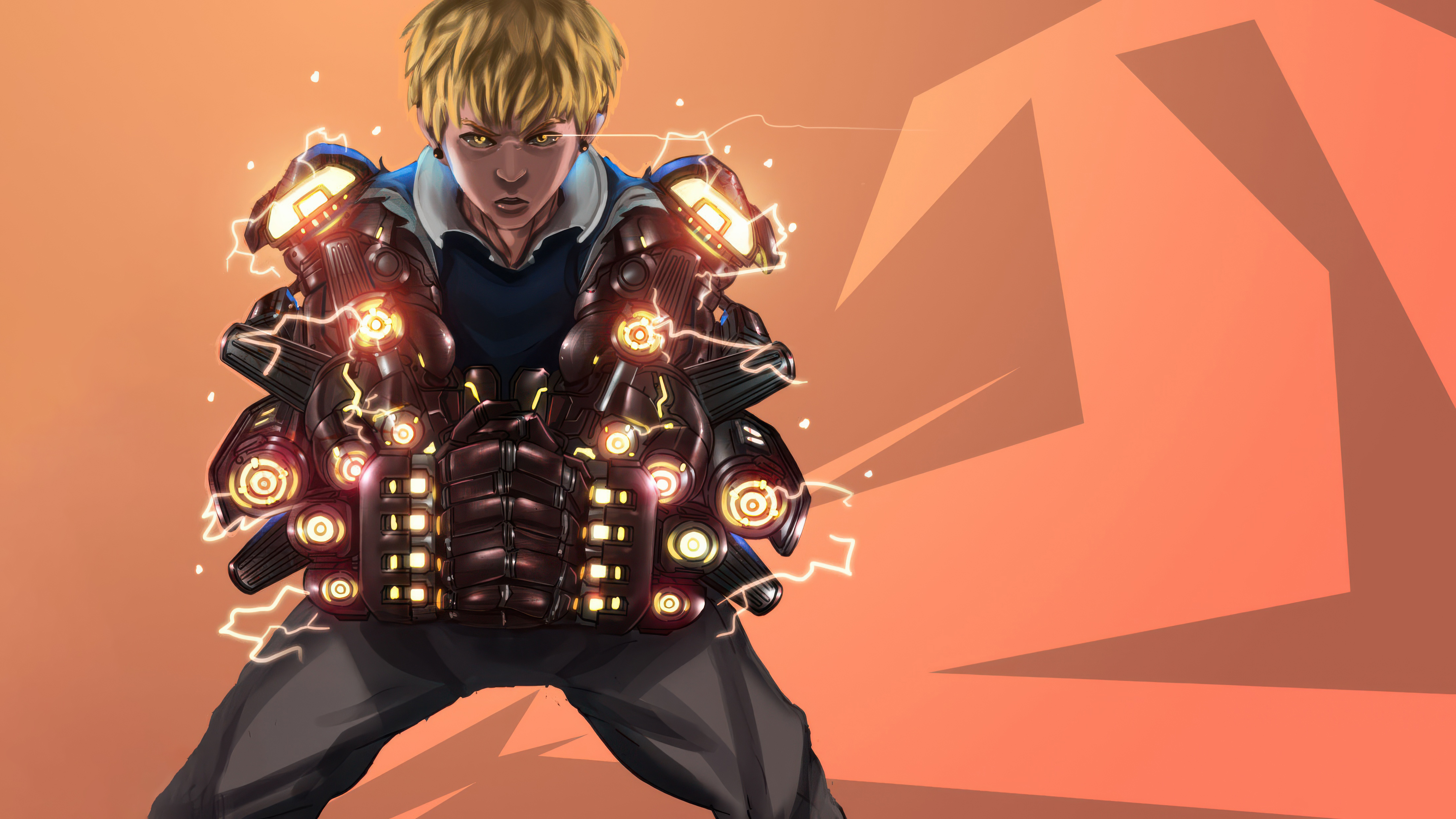 1920x1080 Genos From One Punch Man Laptop Full HD 1080P ,HD 4k ...