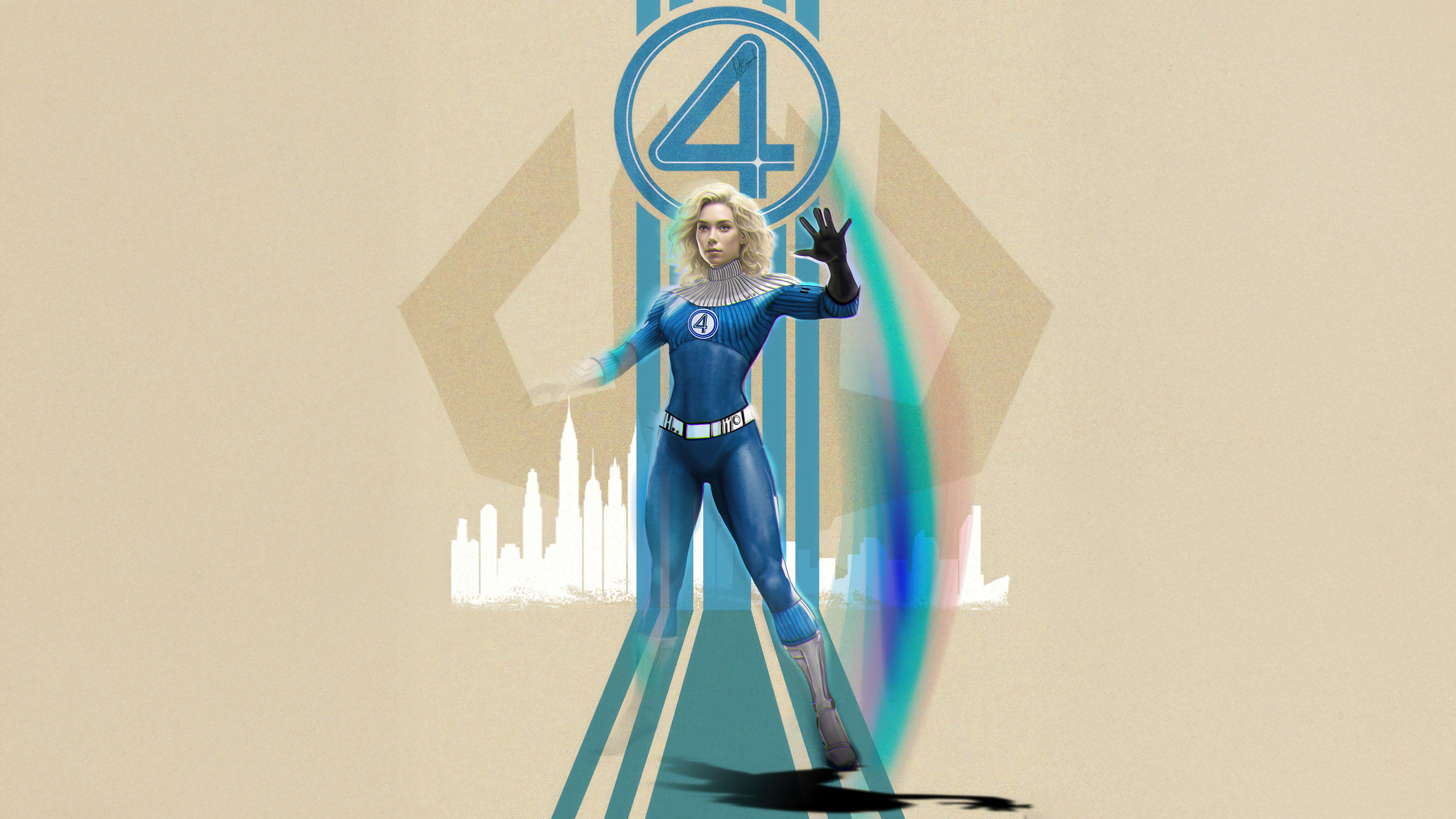 Invisible Woman The Fantastic Four First Steps Wallpaper,HD Superheroes Wallpapers,4k Wallpapers ...