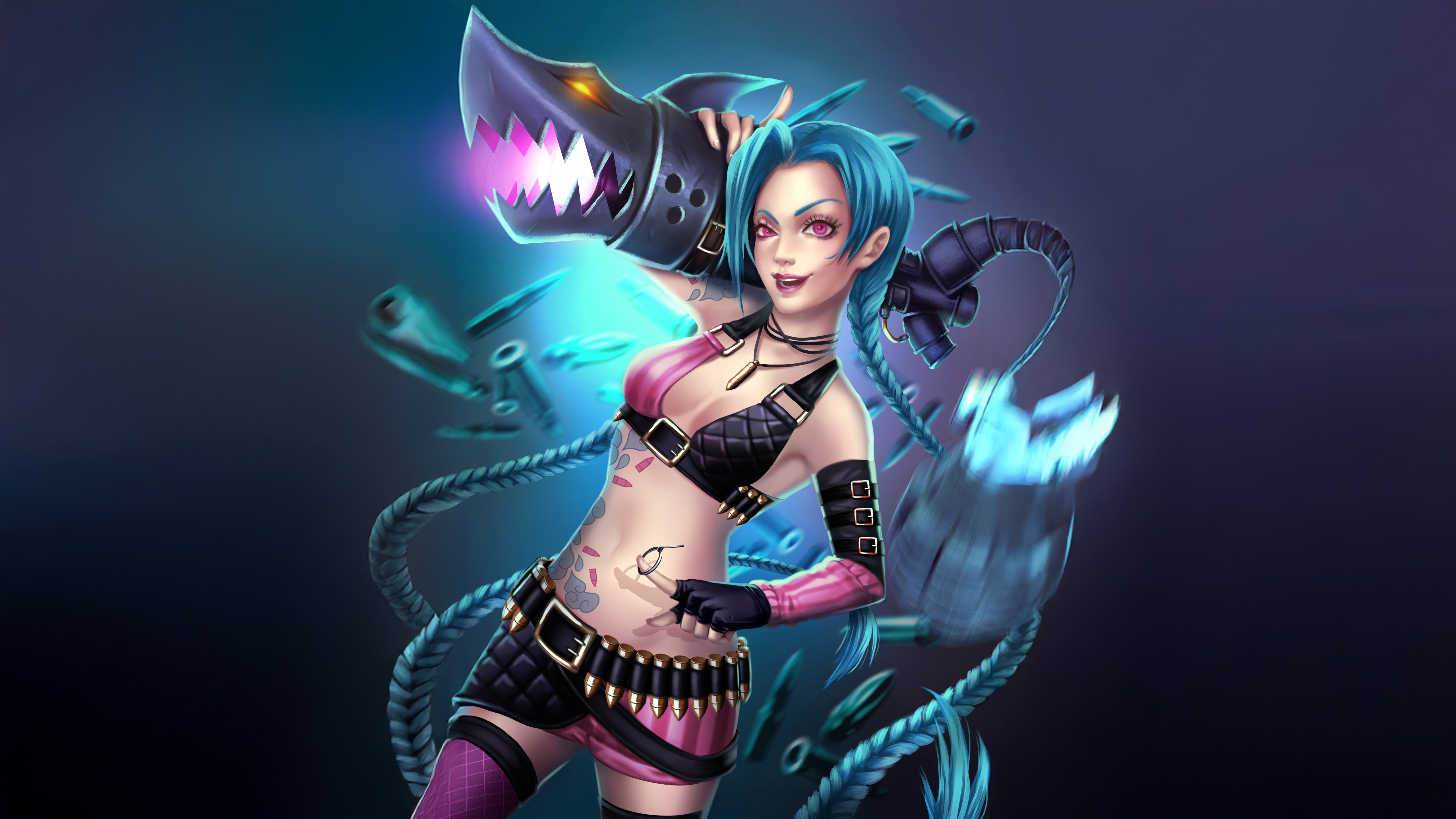 Jinx The Loose Cannon Queen Wallpaper,HD Games Wallpapers,4k Wallpapers,Images,Backgrounds ...