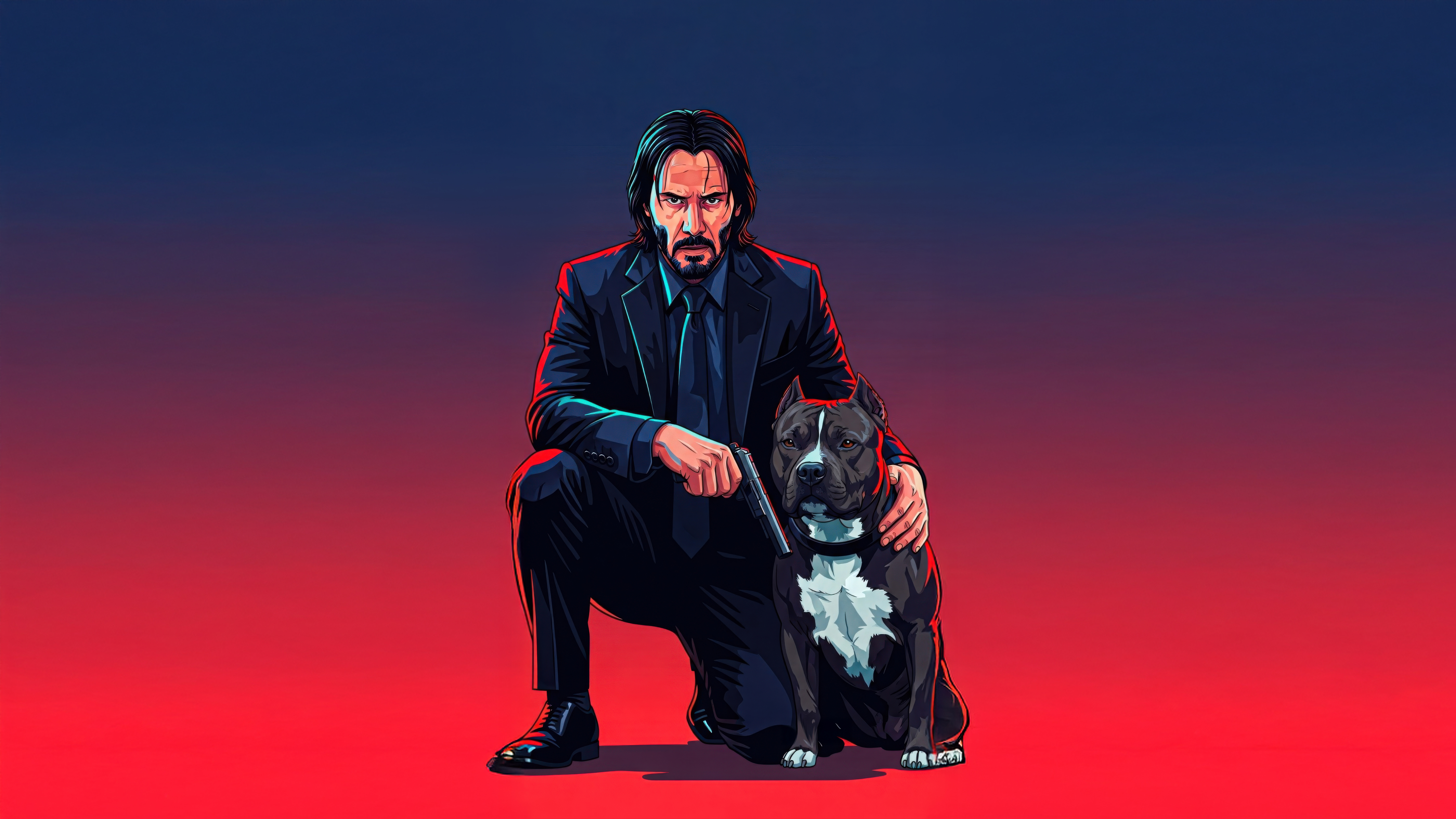 3840x2160 John Wick Relentless Vengeance 4K ,HD 4k Wallpapers,Images ...