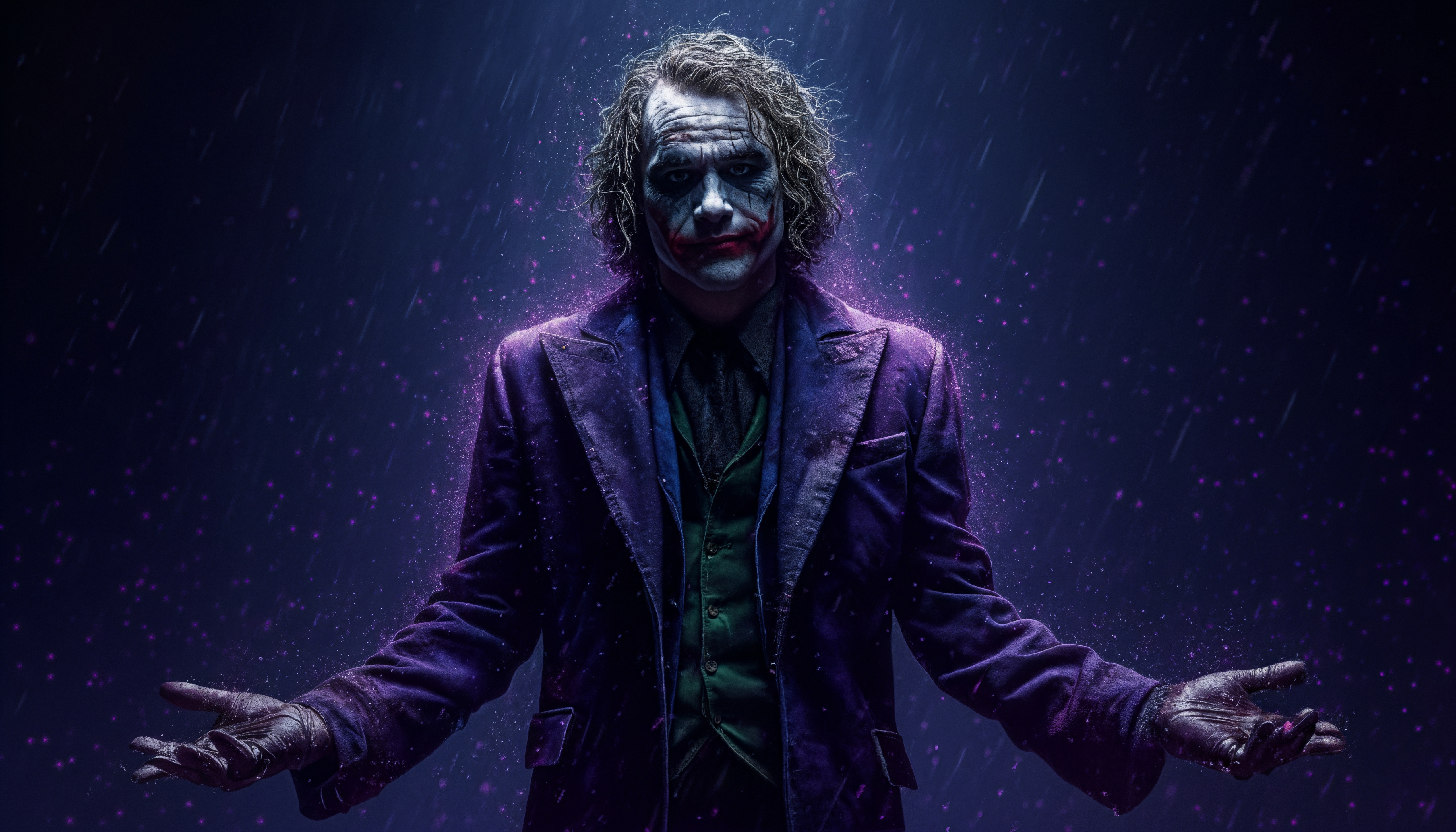 2560x1440 Joker Ghost In Dark 1440P Resolution ,HD 4k Wallpapers,Images,Backgrounds,Photos and ...
