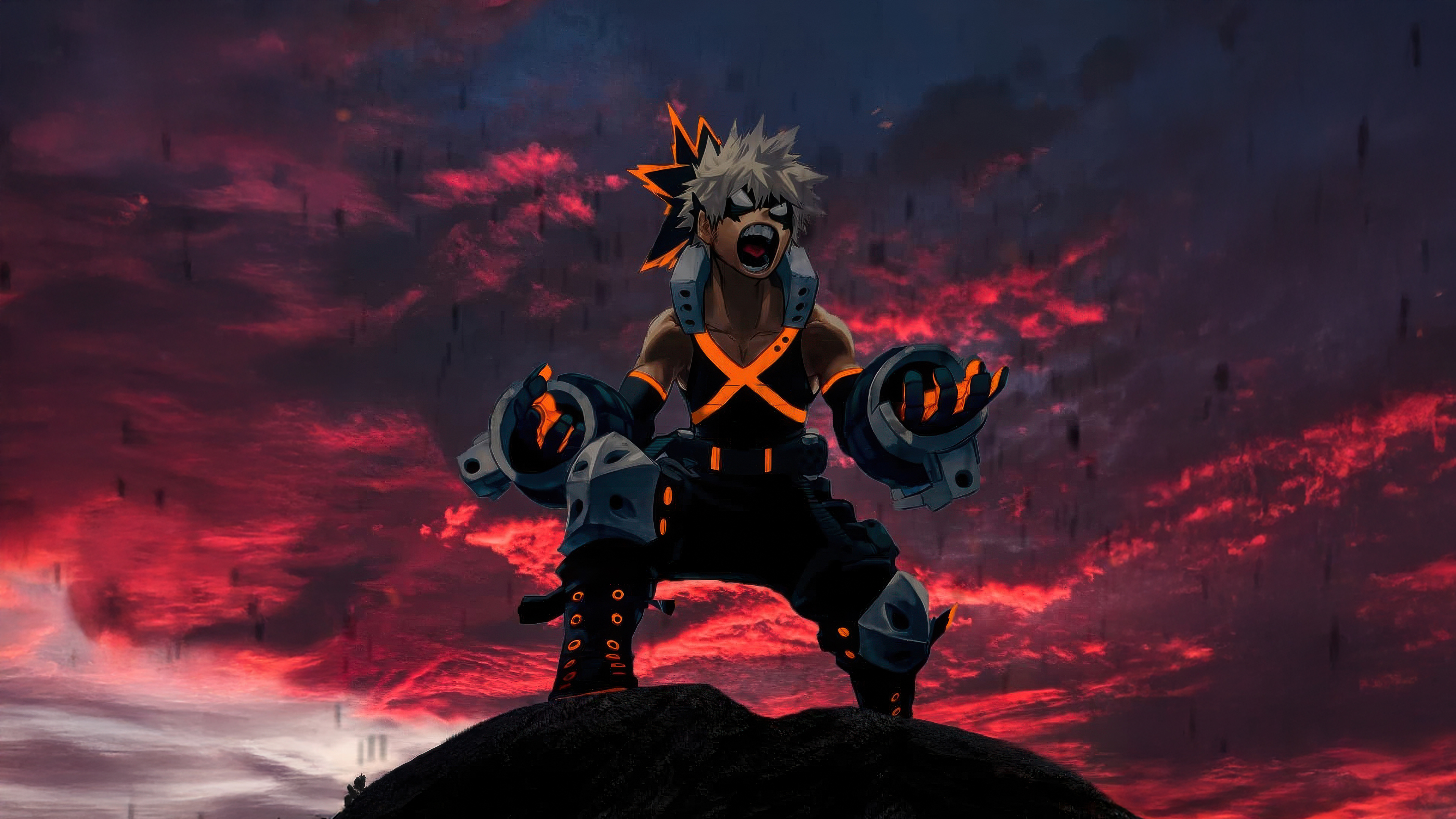 3840x2160 Katsuki Bakugo 4K ,HD 4k Wallpapers,Images,Backgrounds,Photos and Pictures