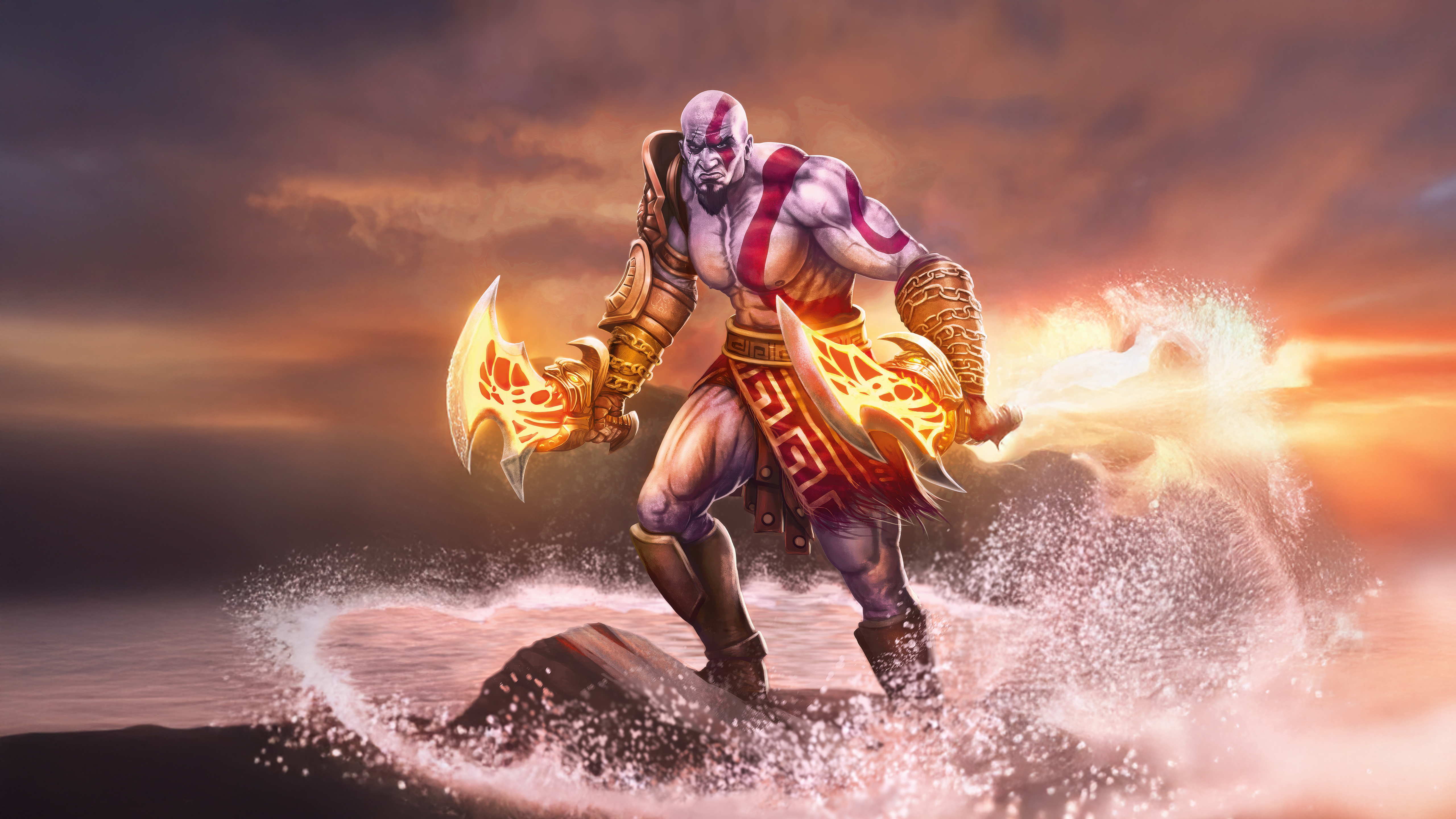 Kratos God Of War Unleashed Wallpaper,HD Games Wallpapers,4k Wallpapers,Images,Backgrounds ...