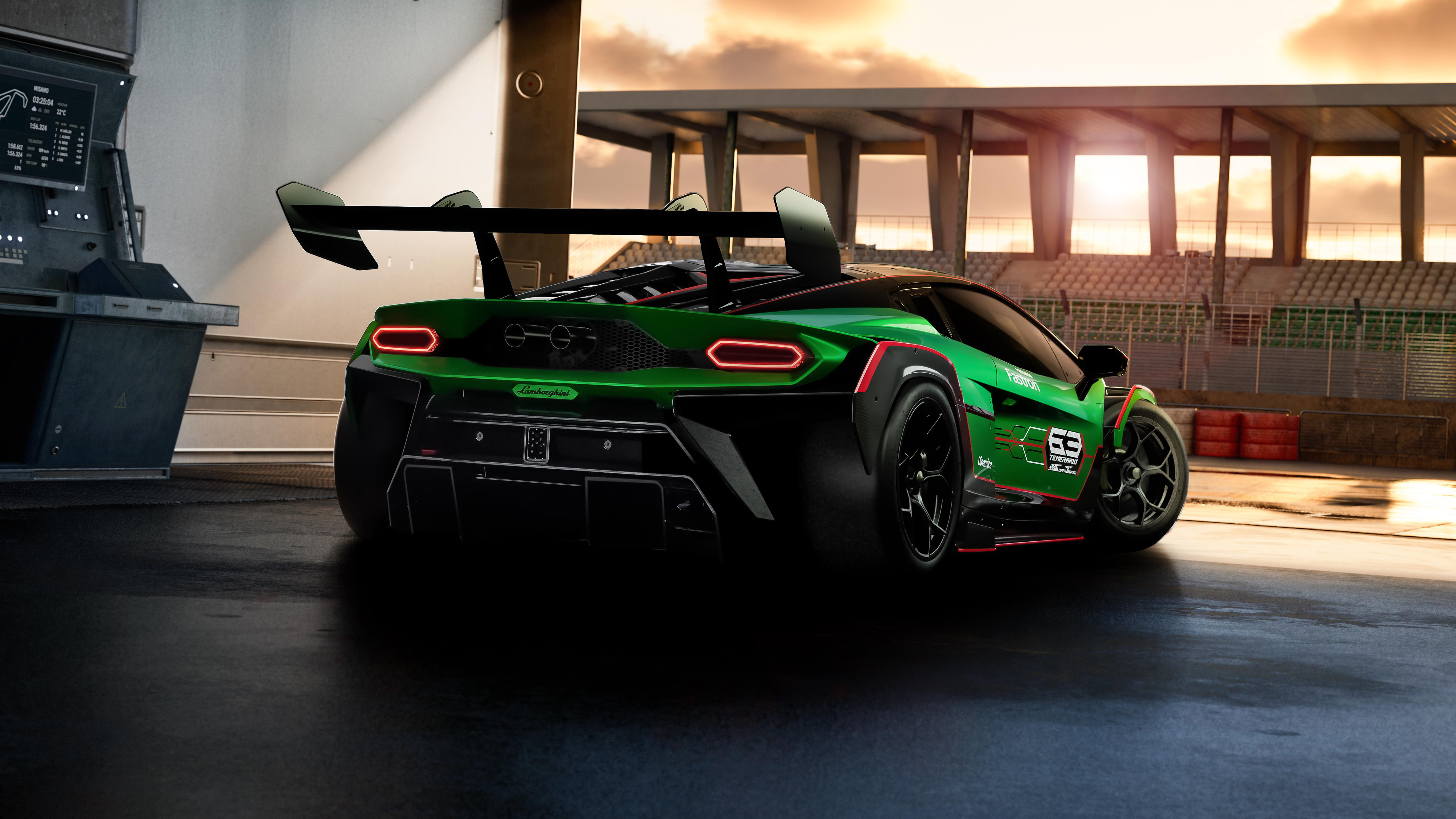 3840x2400 Lamborghini Temerario Super Trofeo 2025 4K ,HD 4k Wallpapers ...