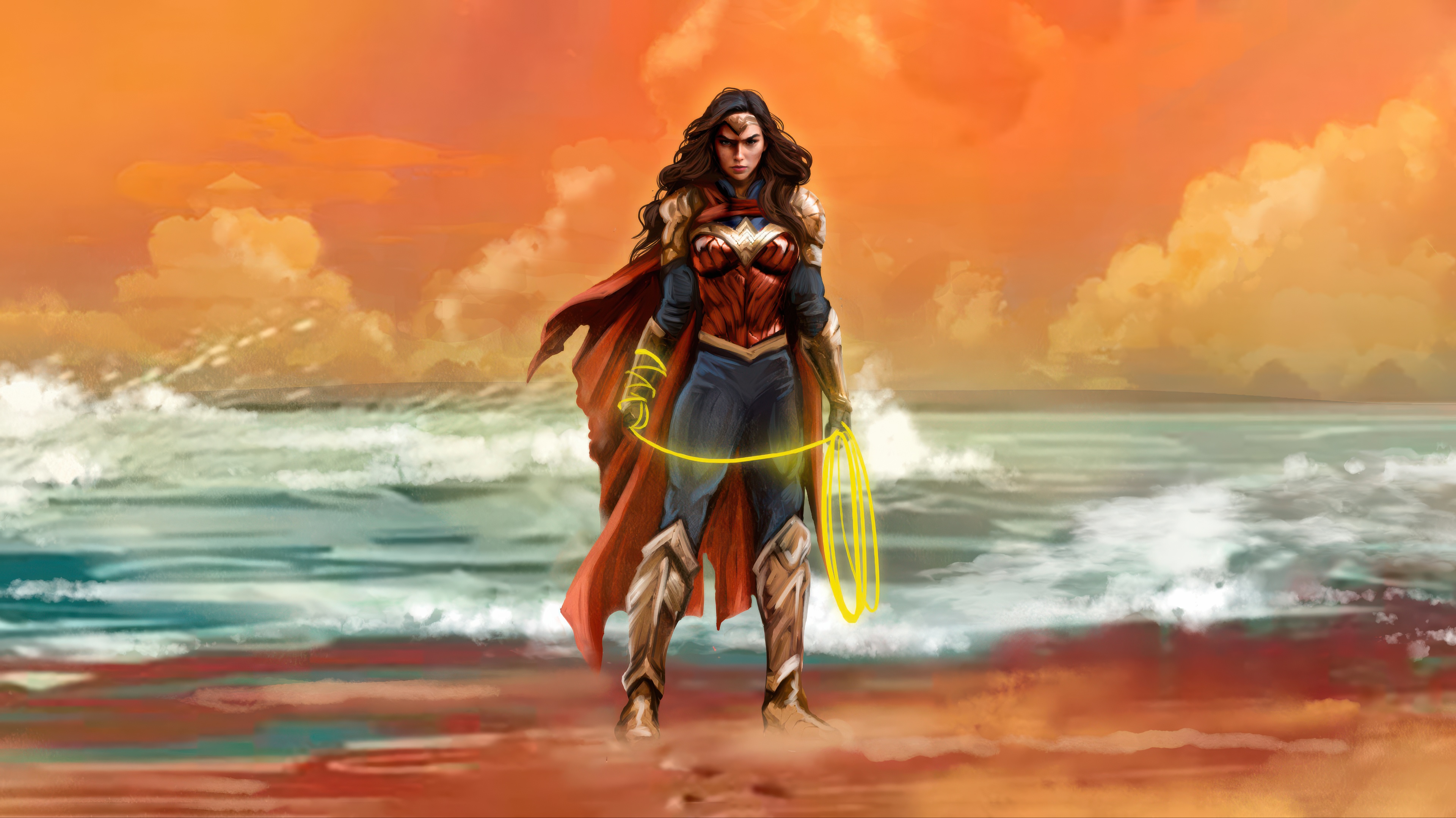 Legendary Wonder Woman Wallpaper,HD Superheroes Wallpapers,4k ...