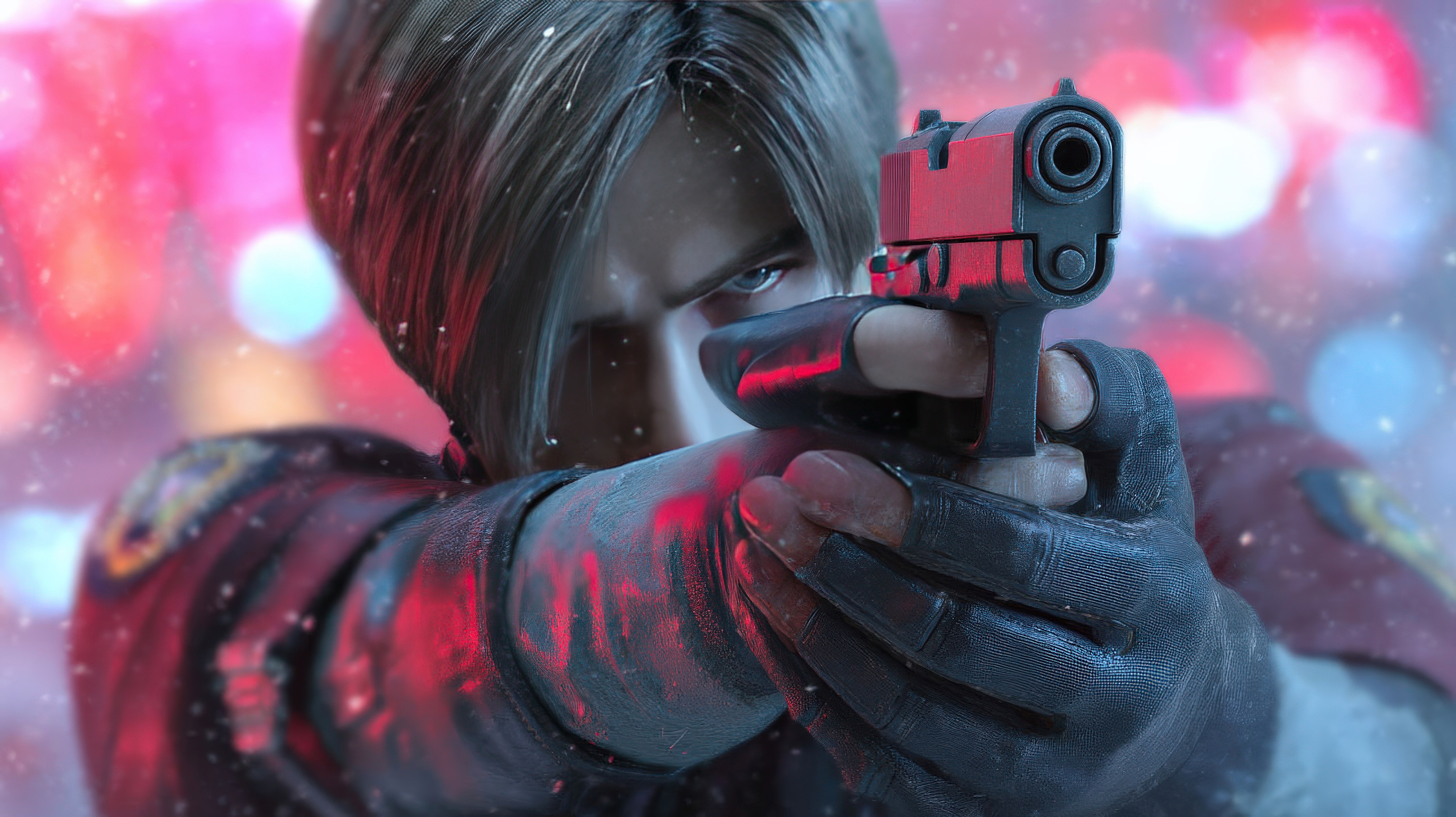 Leon Kennedy Resident Evil Game Wallpaper,HD Games Wallpapers,4k Wallpapers,Images,Backgrounds ...