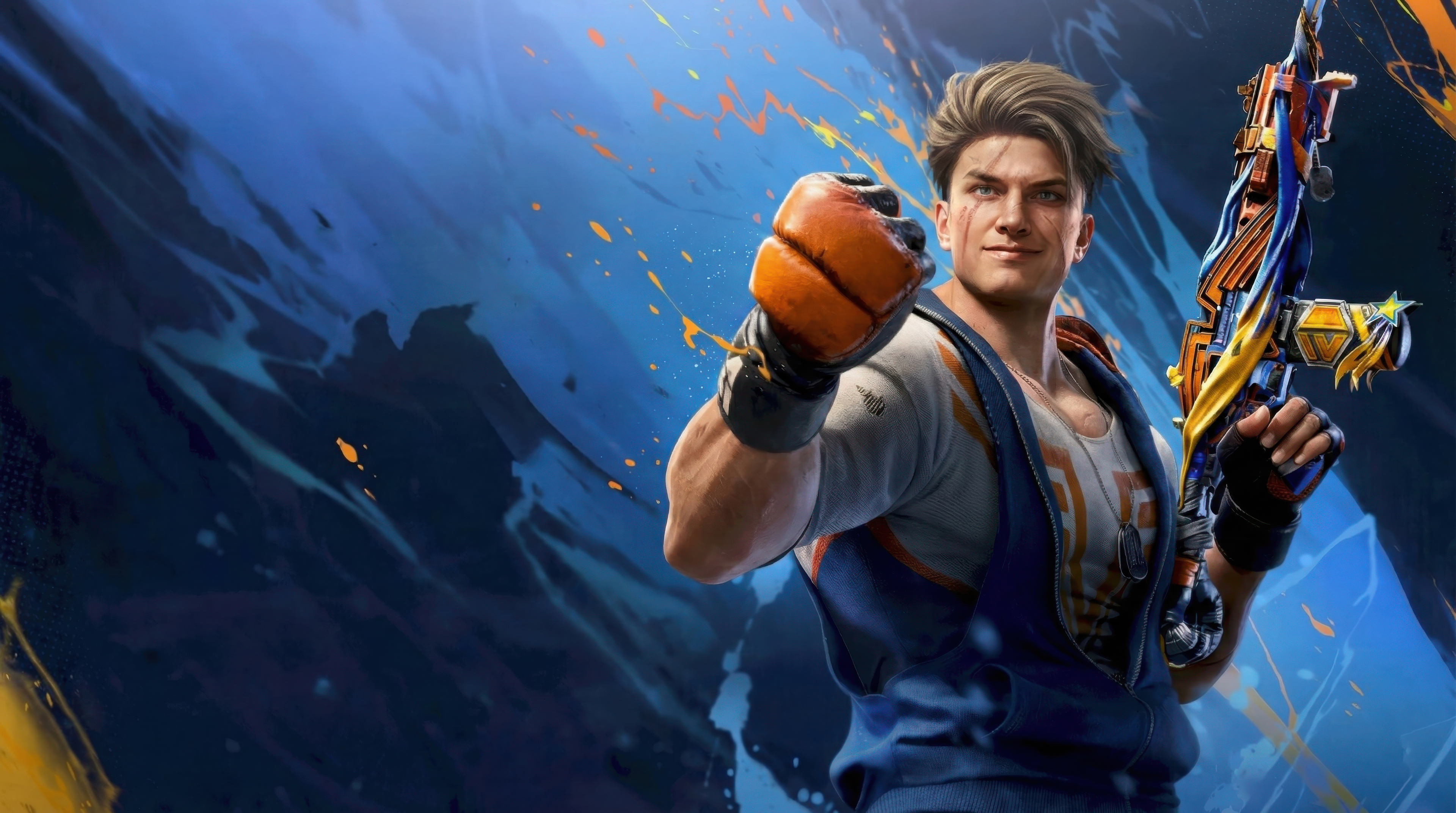 Luke Street Fighter In Call Of Duty Mobile Wallpaper,HD Games ...