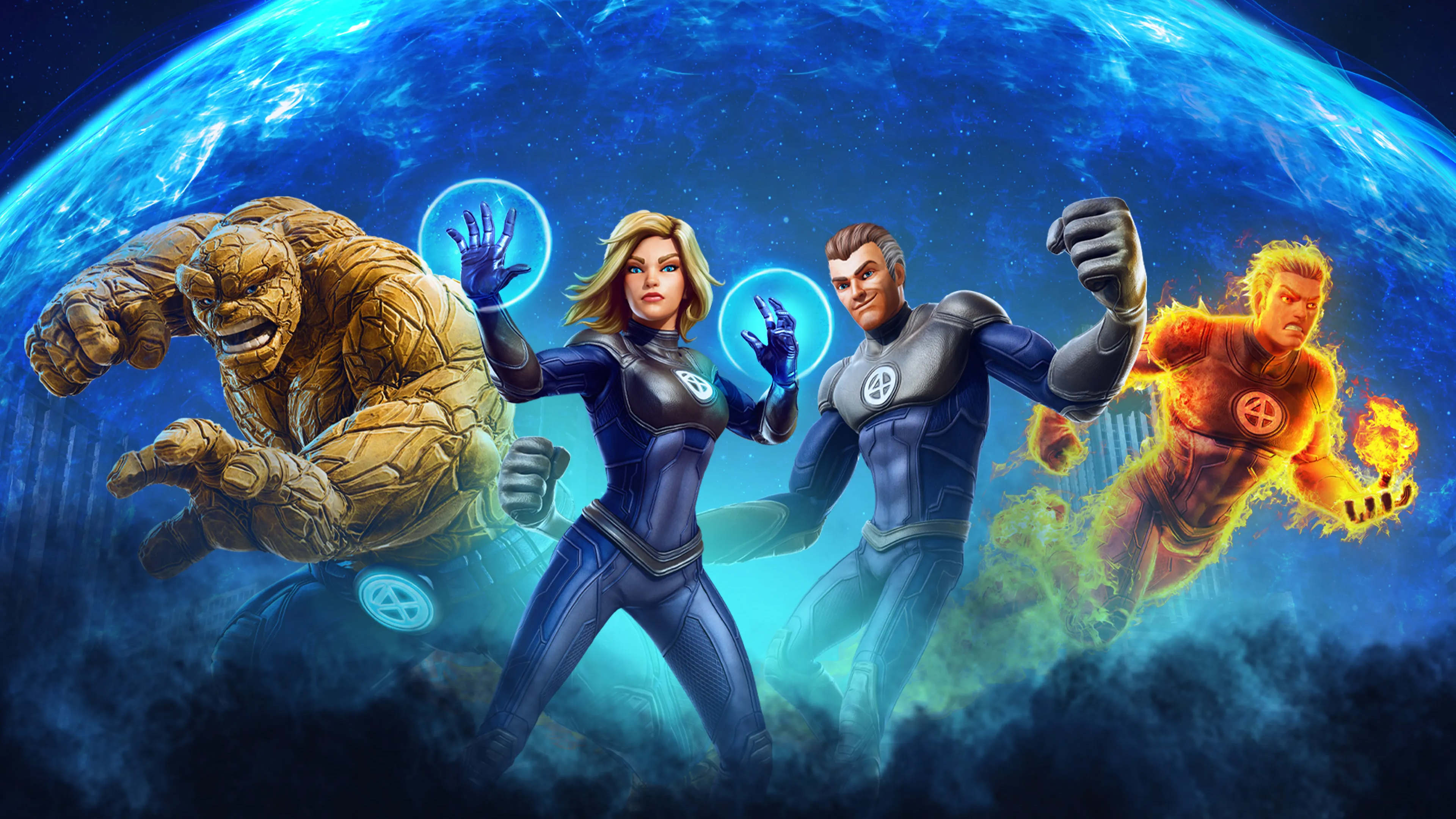 3840x2160 Marvel Strike Force Welcomes The Fantastic Four 4K ,HD 4k ...