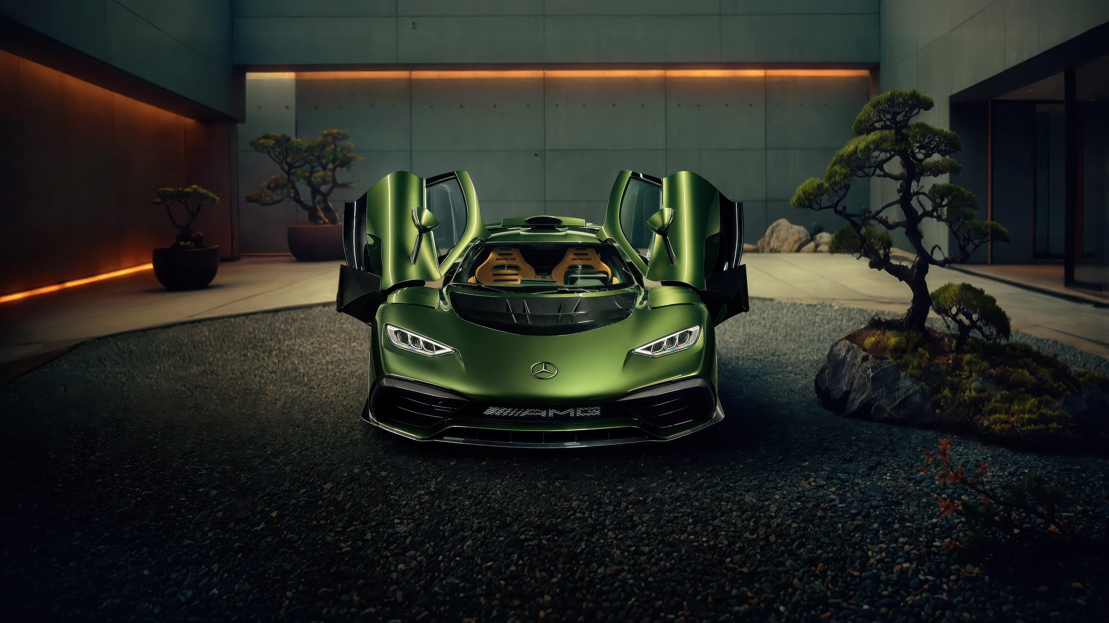 1600x900 Mercedes Amg One Green Meanie 2025 Wallpaper,1600x900 ...
