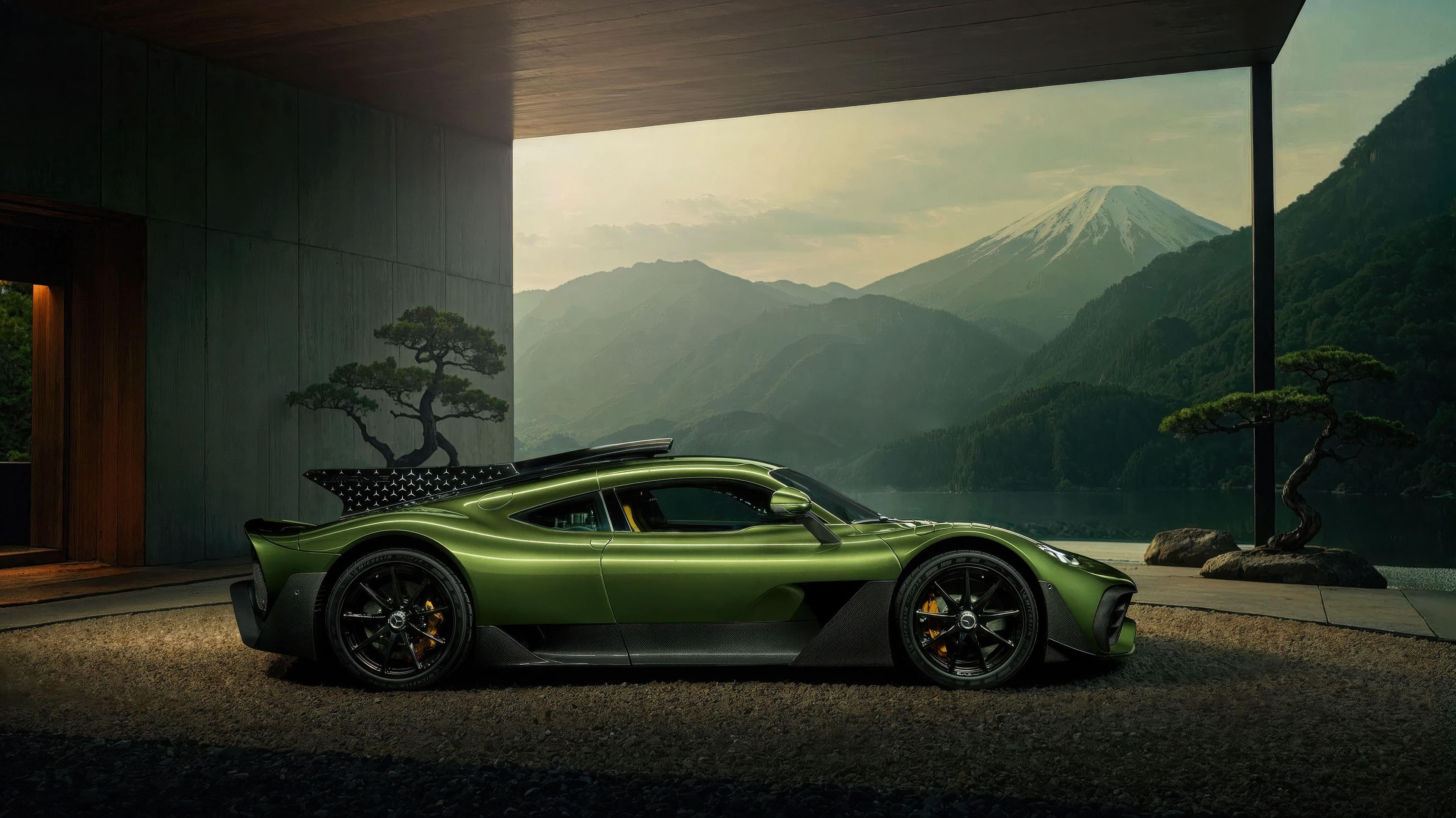 Mercedes Amg One Green Meanie Wallpaper,HD Cars Wallpapers,4k ...