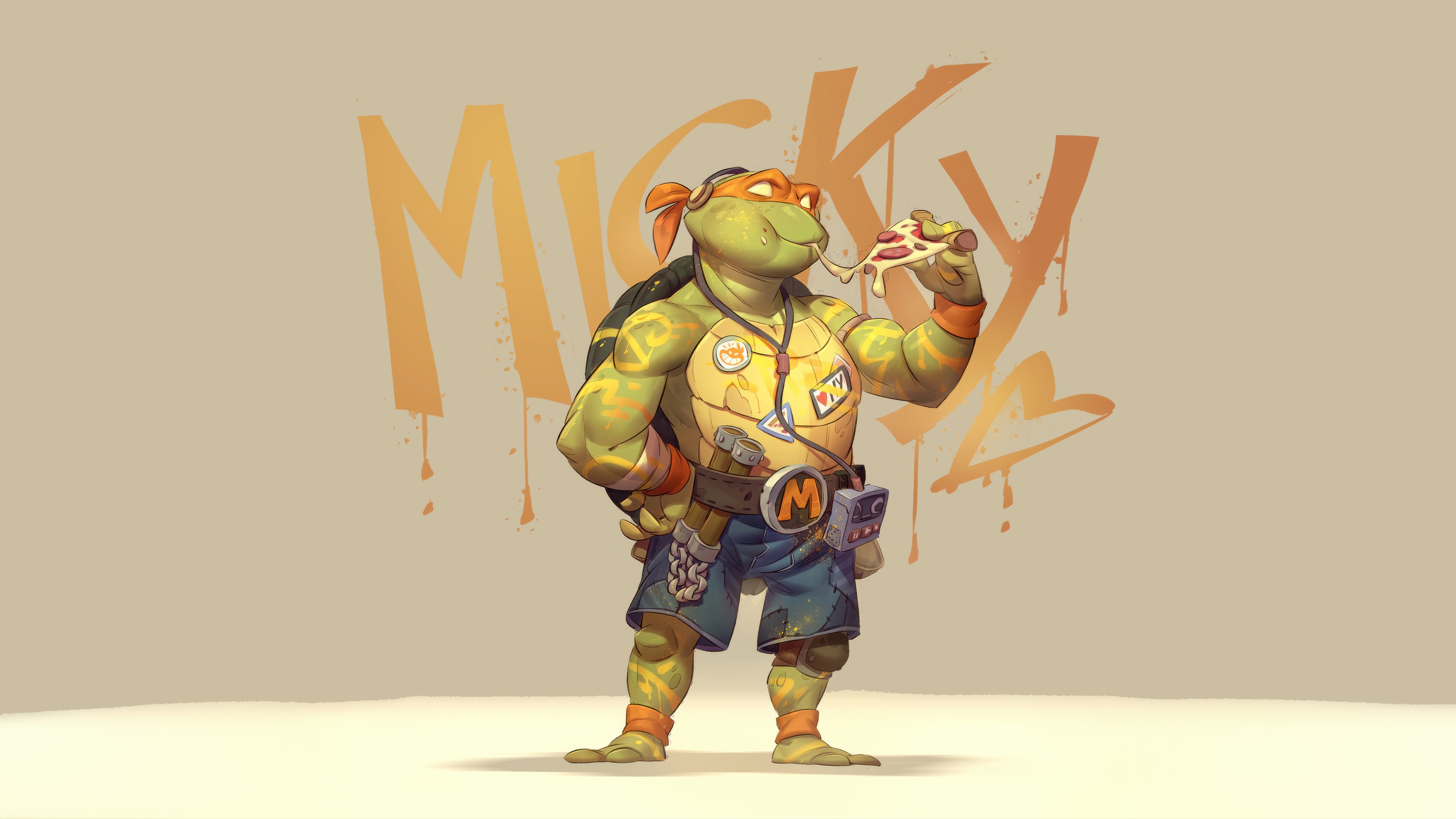 480x854 Michelangelo Teenage Mutant Ninja Turtles 4k Android One ,HD 4k ...