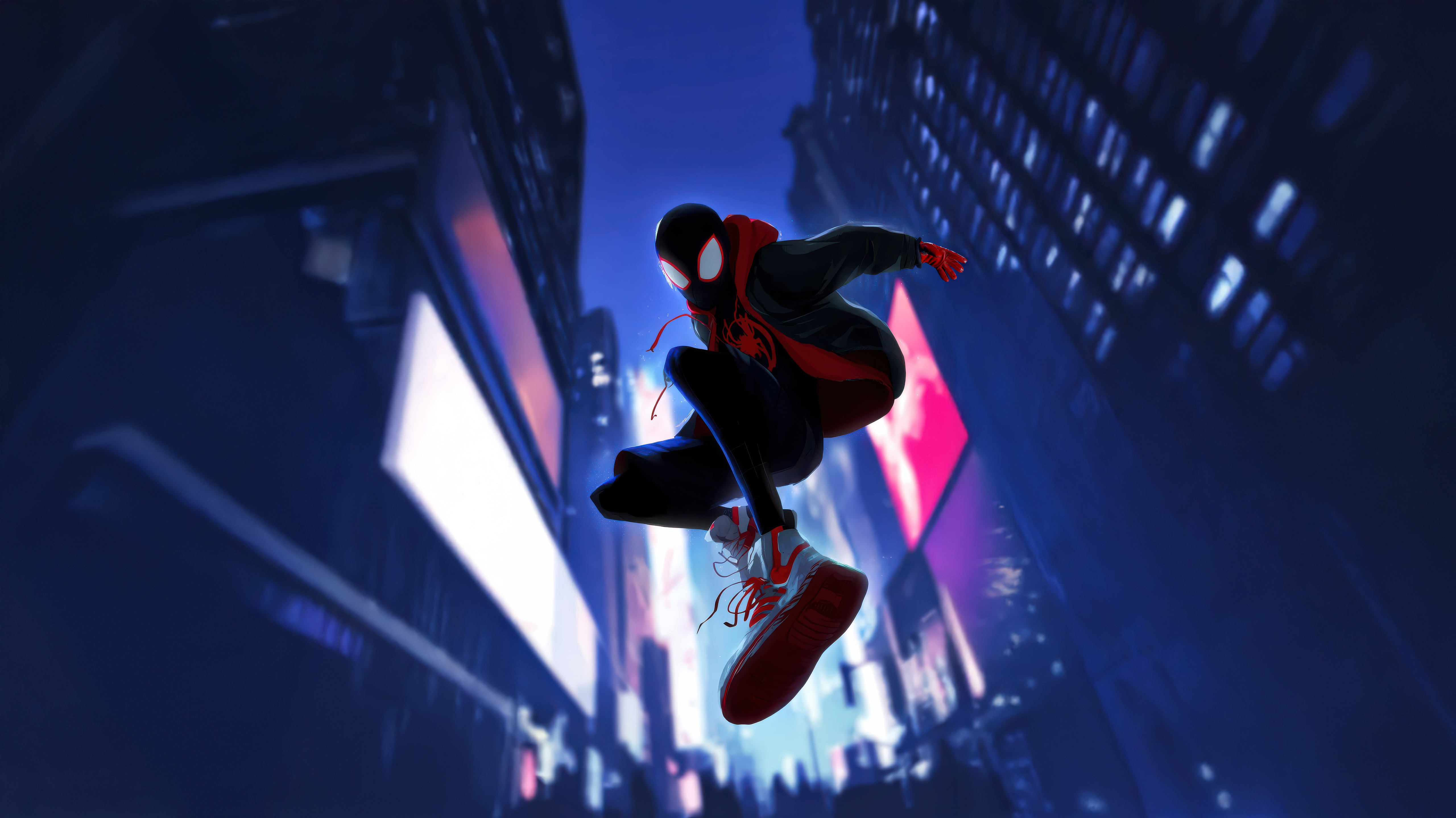 Miles Across The Multiverse Wallpaper,HD Superheroes Wallpapers,4k ...