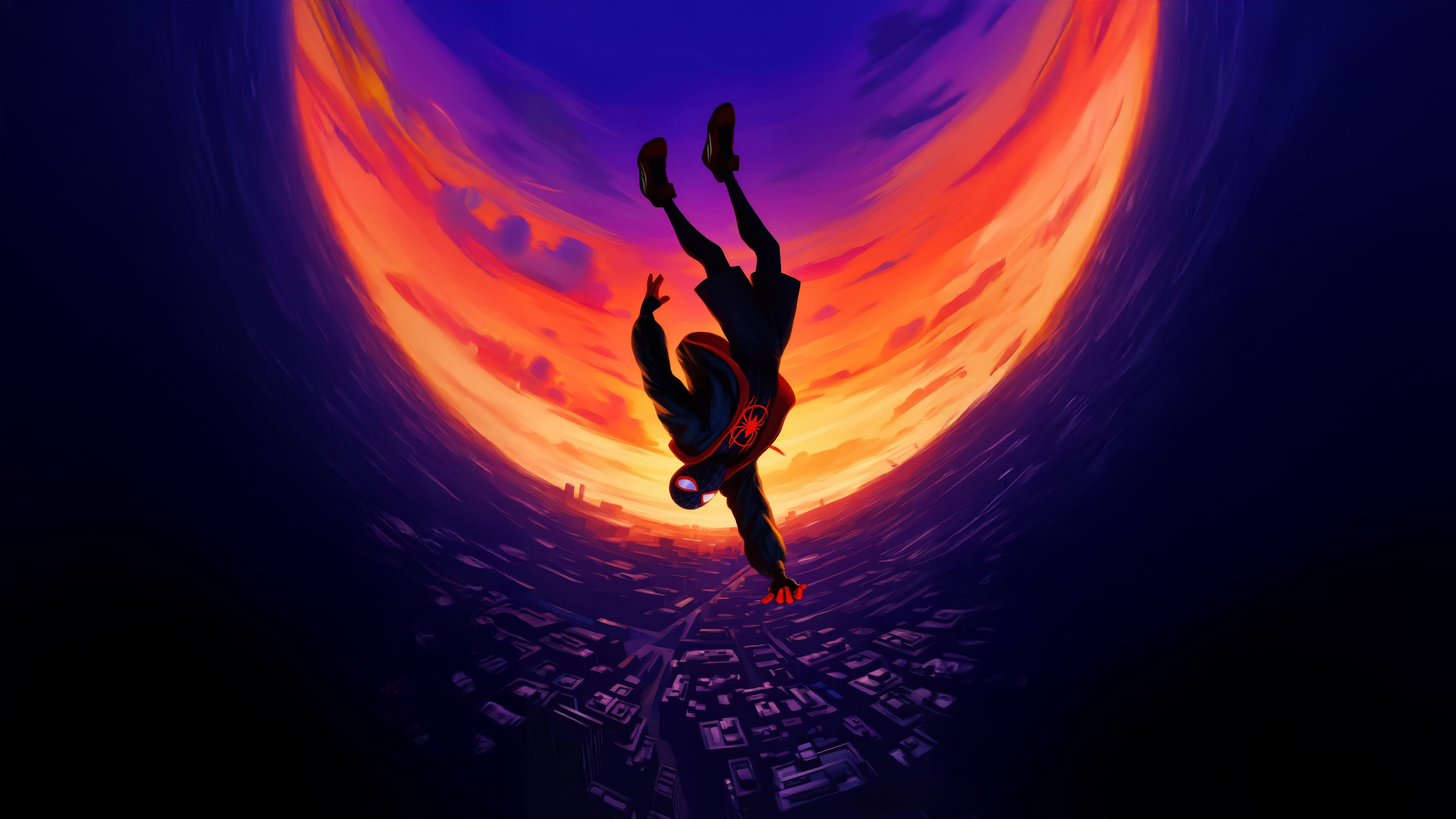 Miles Morales Shadow Striker Wallpaper,HD Superheroes Wallpapers,4k ...