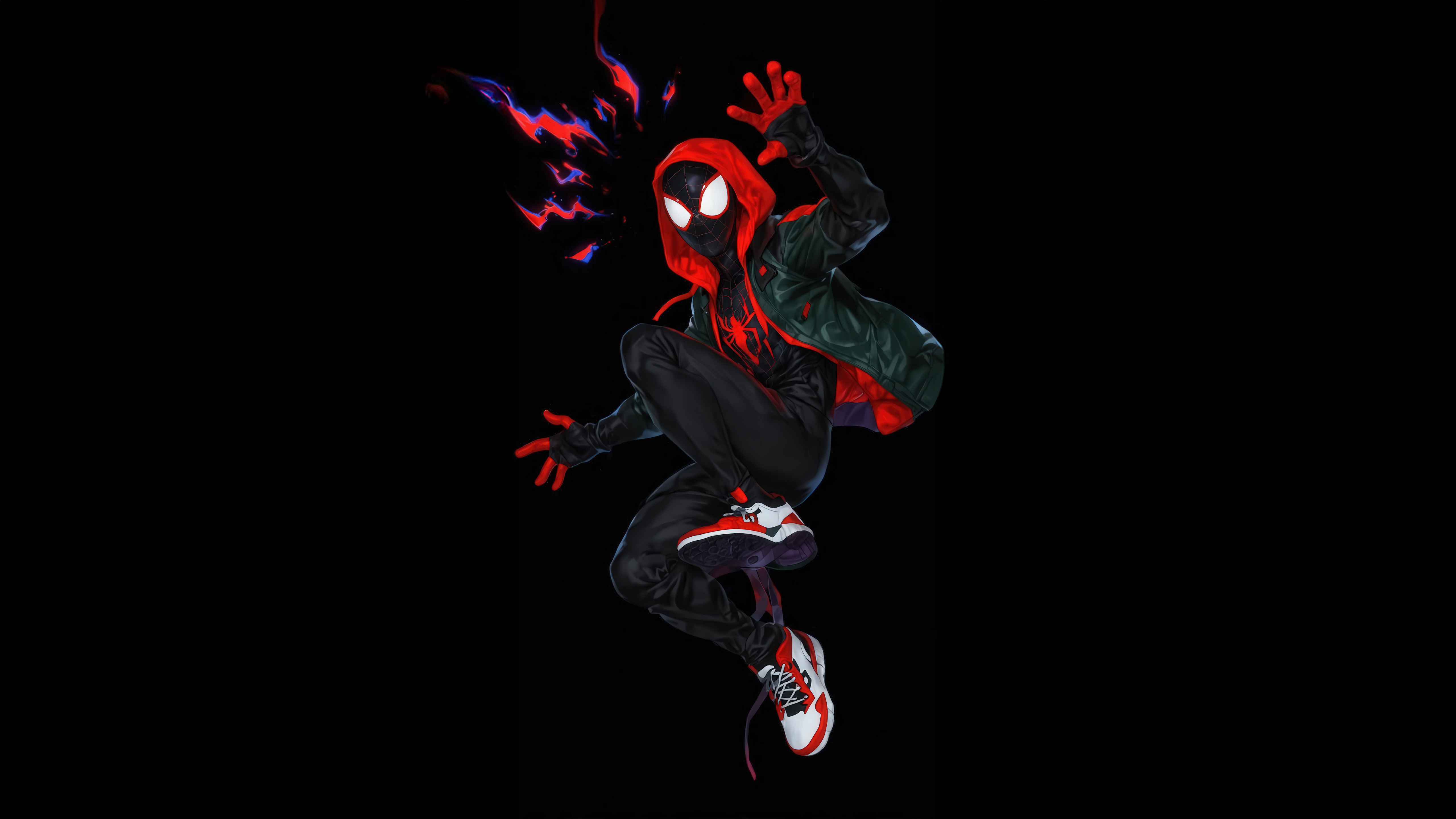 Miles Morales Spider Man Of Tomorrow Wallpaper,HD Superheroes Wallpapers,4k Wallpapers,Images ...