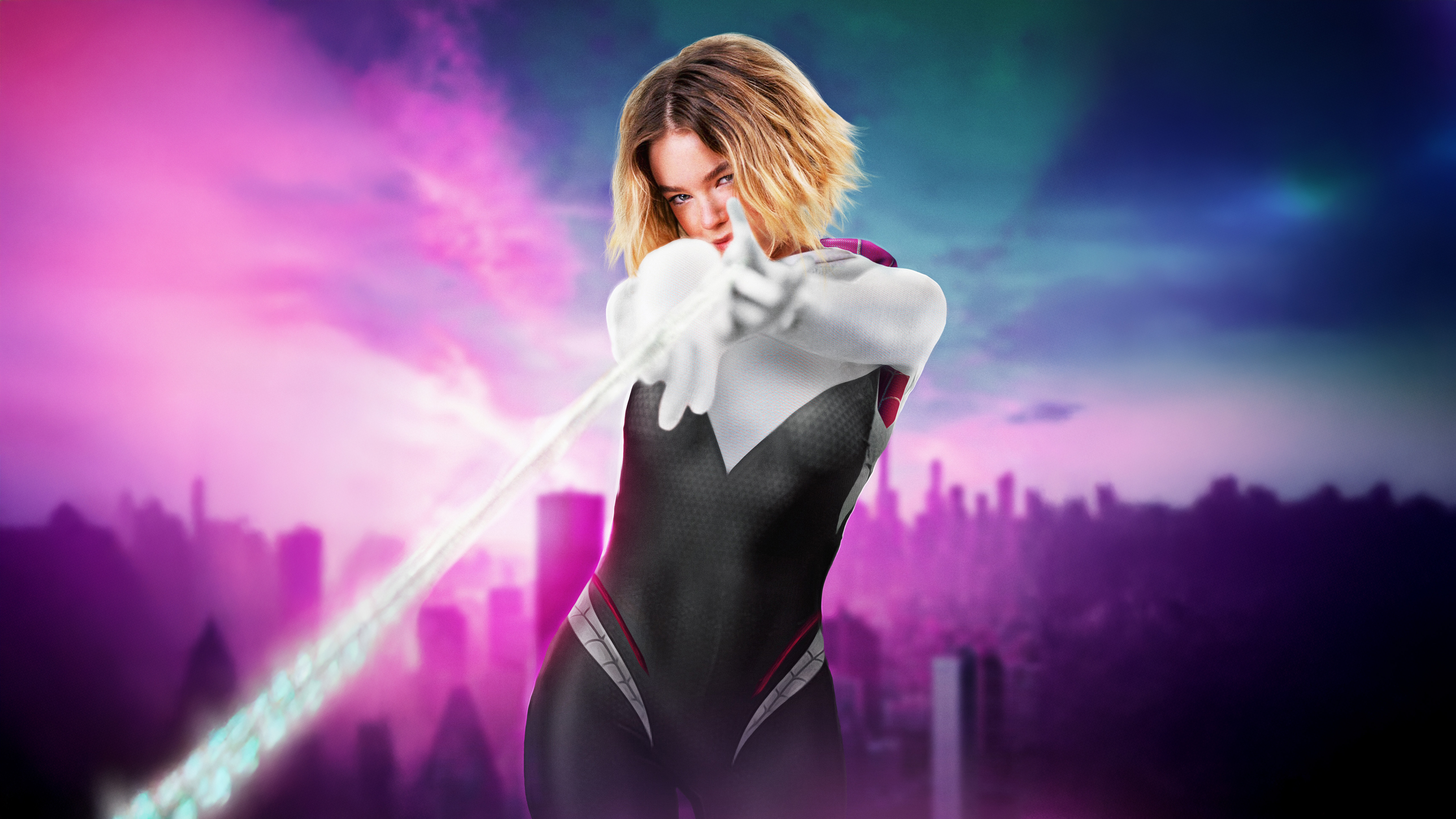 3840x2160 Milly Alcock Spider Gwen 4K ,HD 4k Wallpapers,Images,Backgrounds,Photos and Pictures