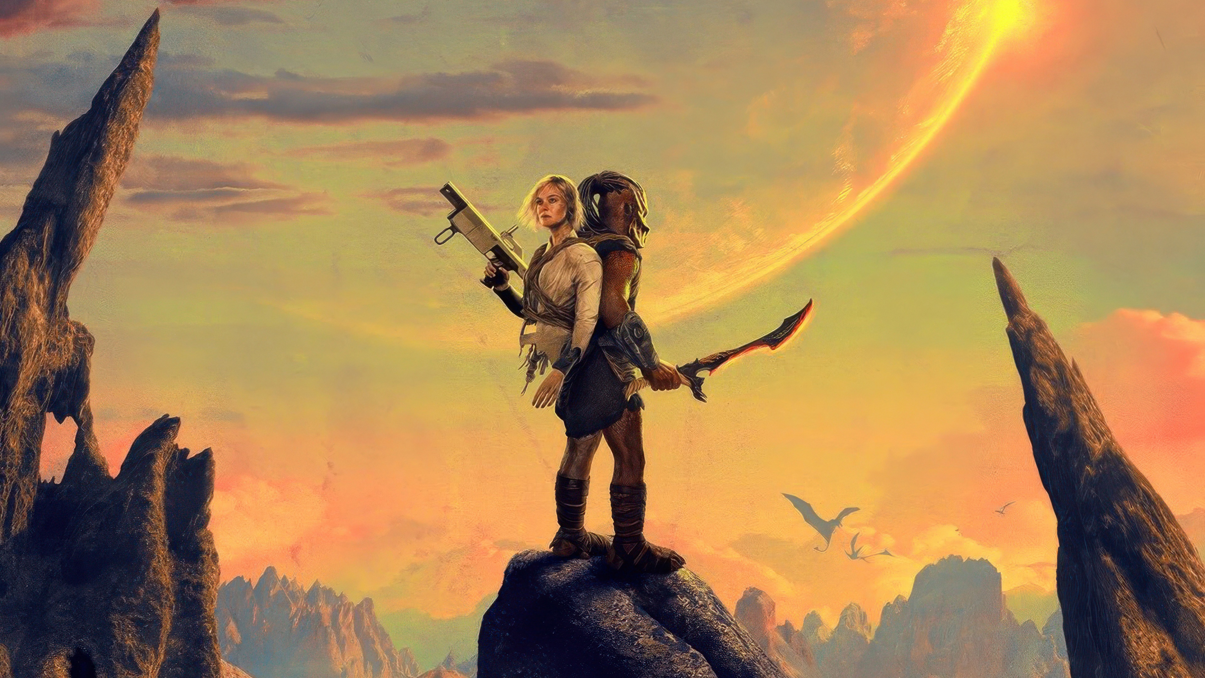 3440x1440 Predator Badlands Real D 3d UltraWide Quad HD 1440P ,HD 4k ...