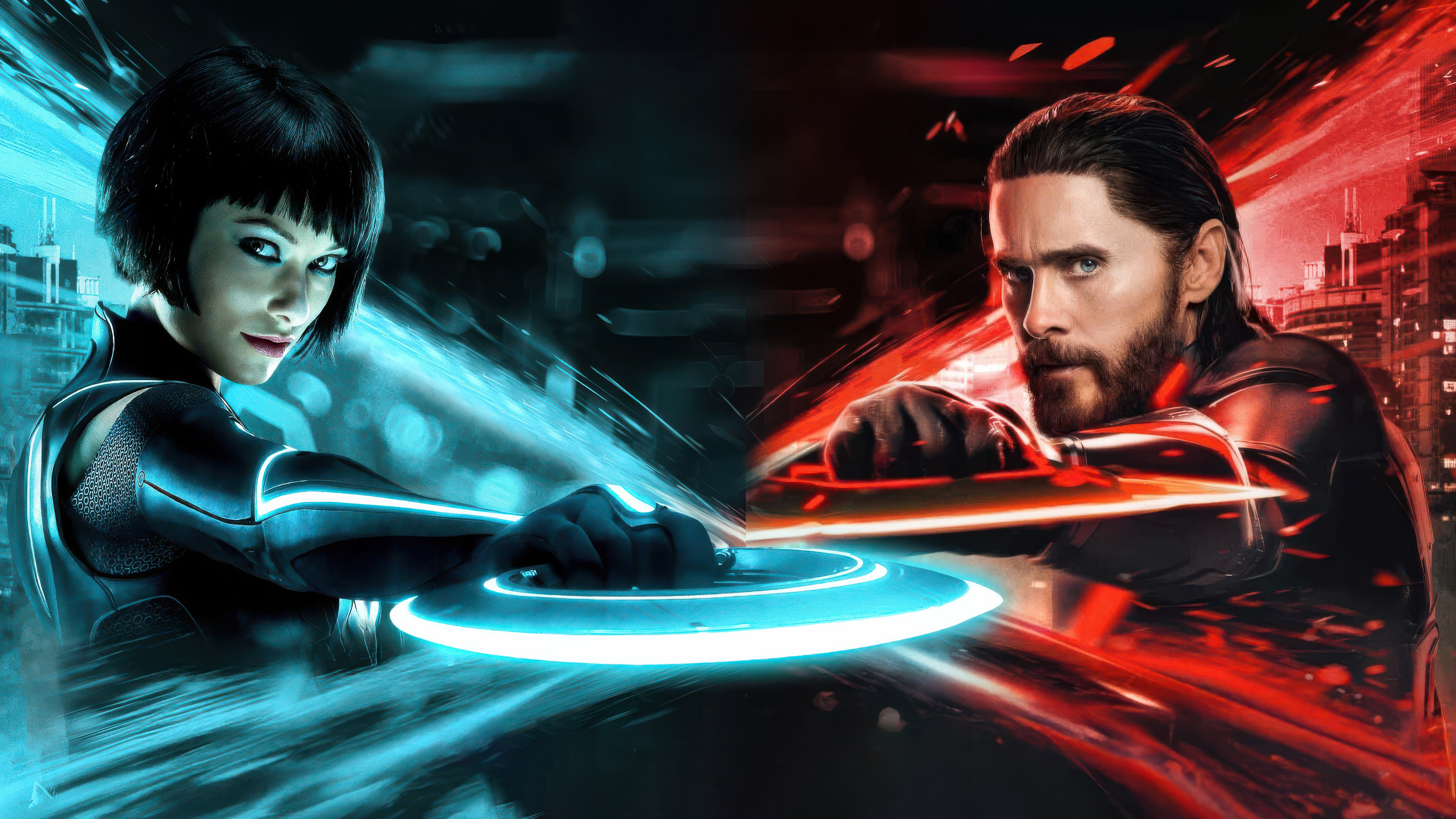Quorra And Tron Ares Wallpaper,HD Movies Wallpapers,4k Wallpapers ...