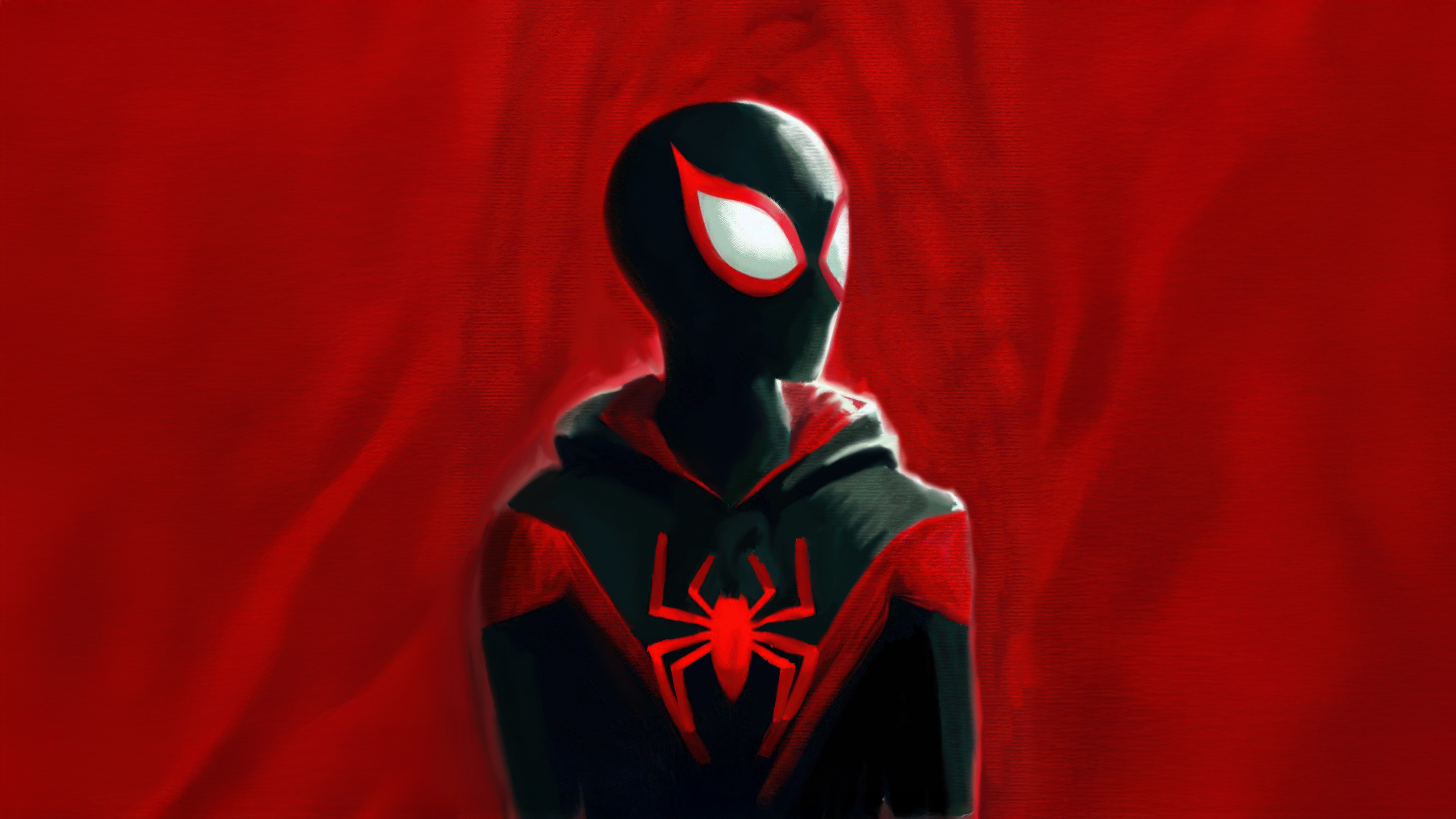 Red Spiderman Miles Morales 5k Wallpaper,HD Superheroes Wallpapers,4k ...