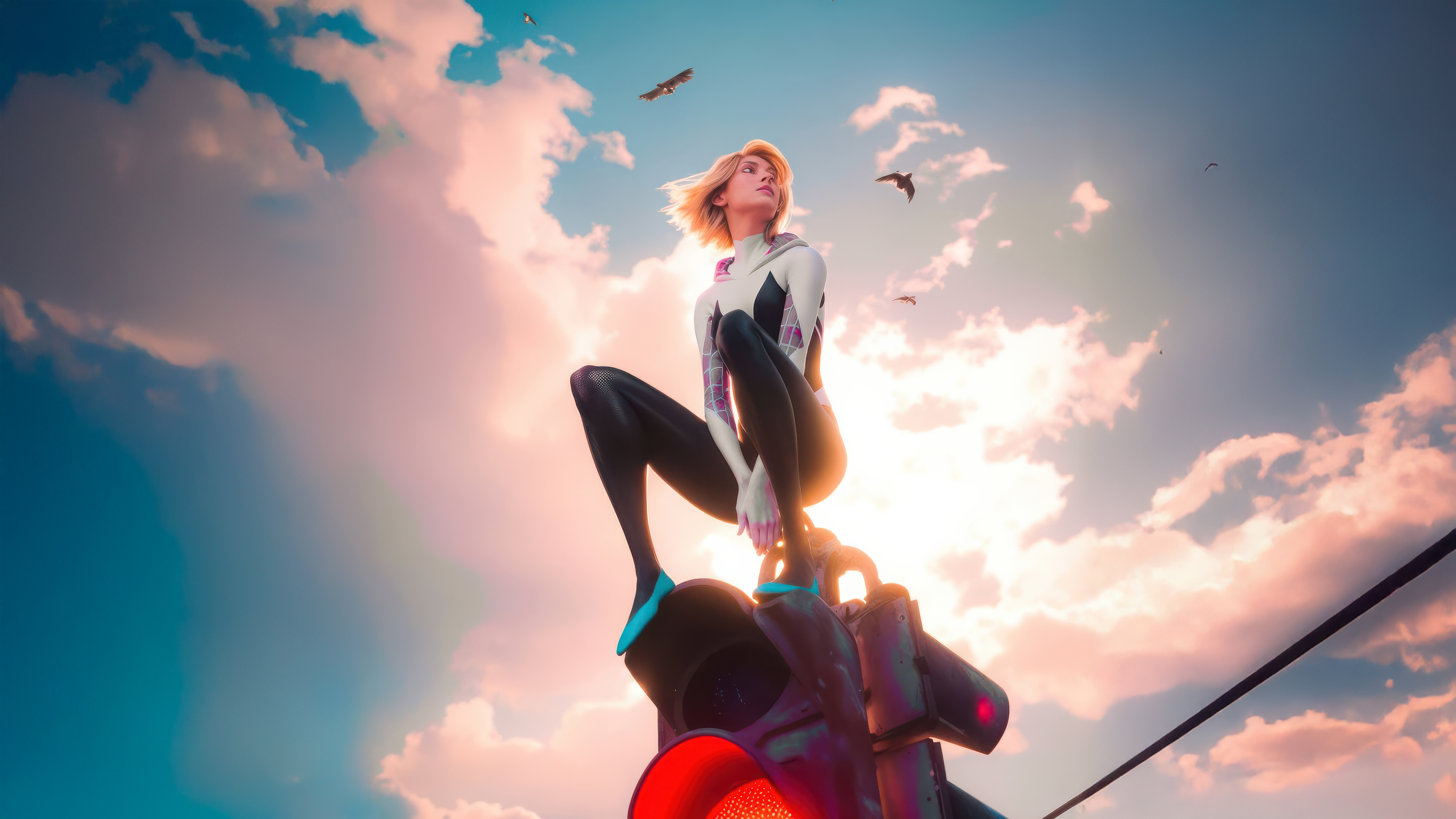 Rise Of Spider Gwen Wallpaper,HD Superheroes Wallpapers,4k Wallpapers ...
