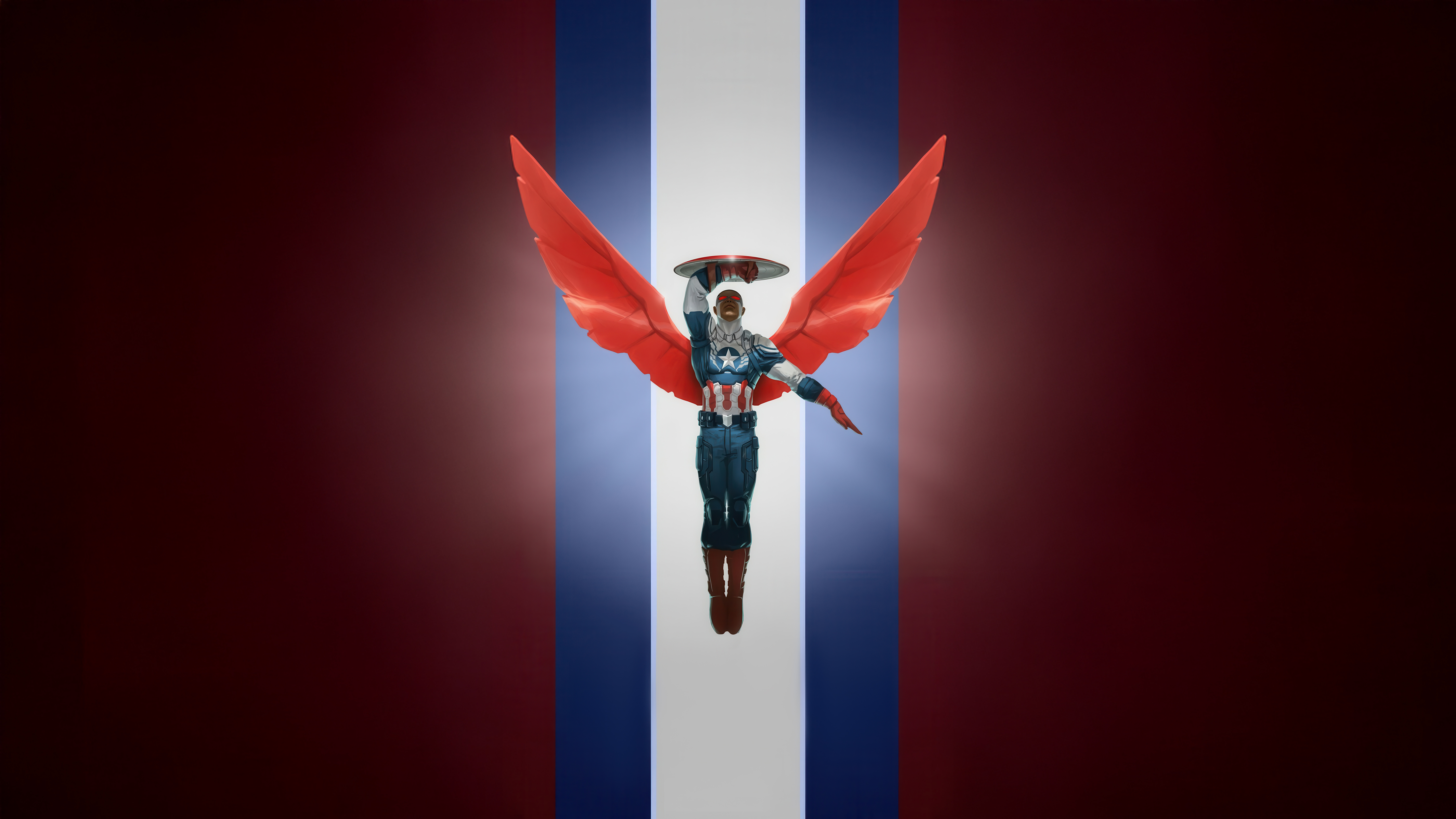 Sam Wilson Captain America Wallpaper,HD Superheroes Wallpapers,4k ...