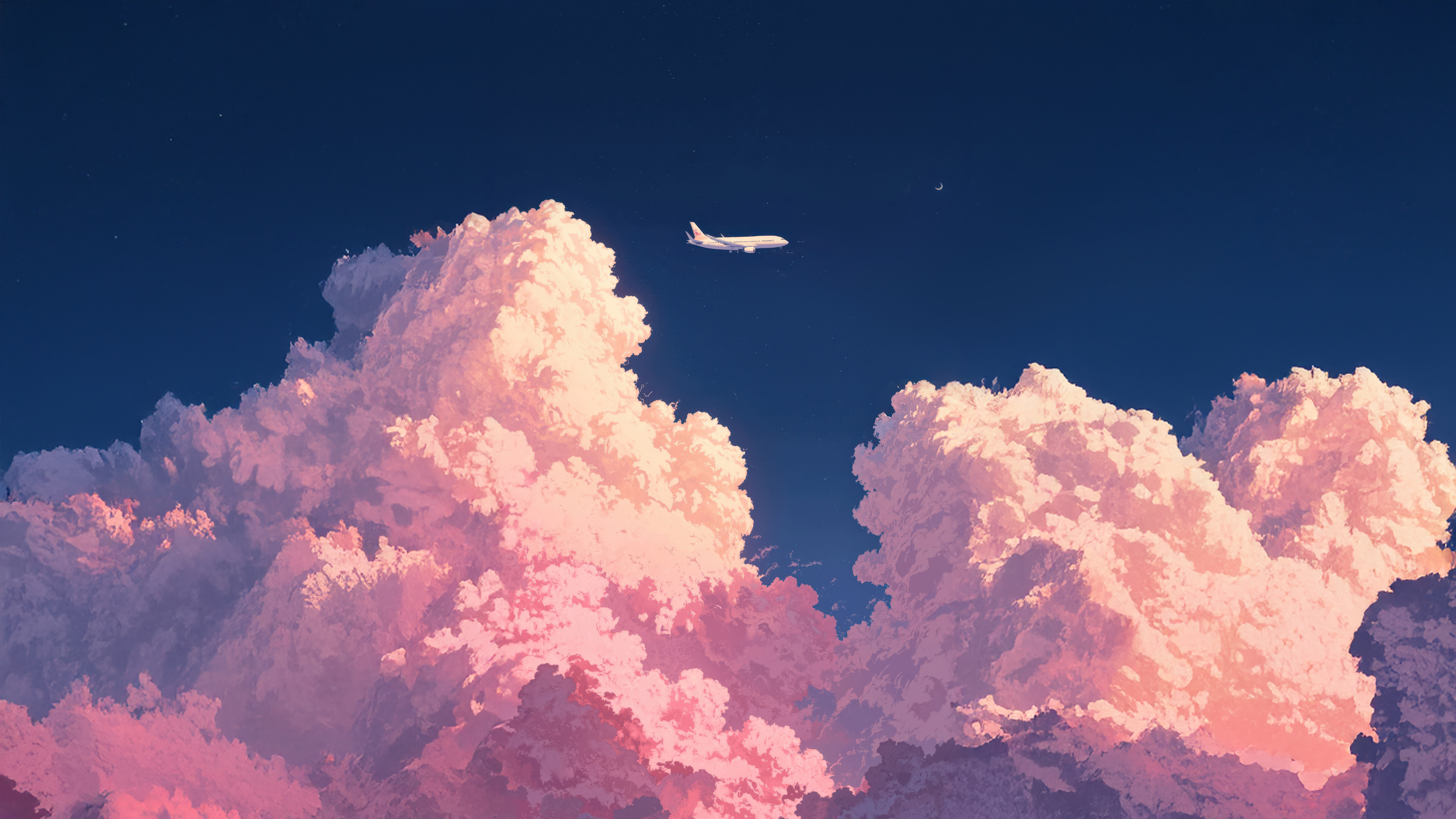 Silent Flight Starry Night Wallpaper,HD Artist Wallpapers,4k Wallpapers ...